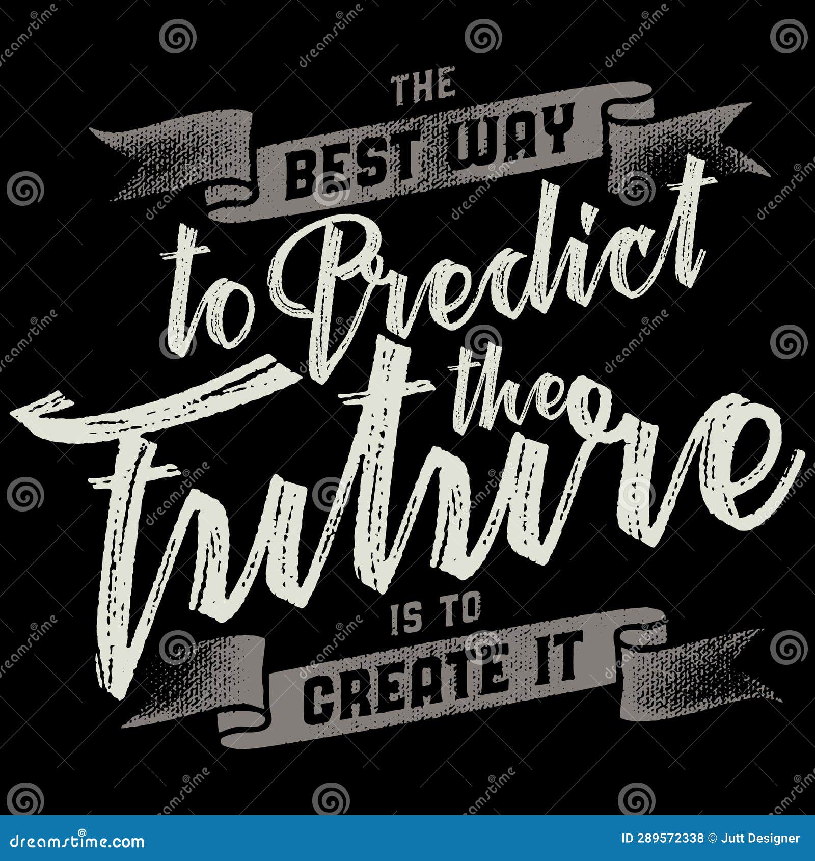 An Inspirational and Motivational Design Stock Illustration ...