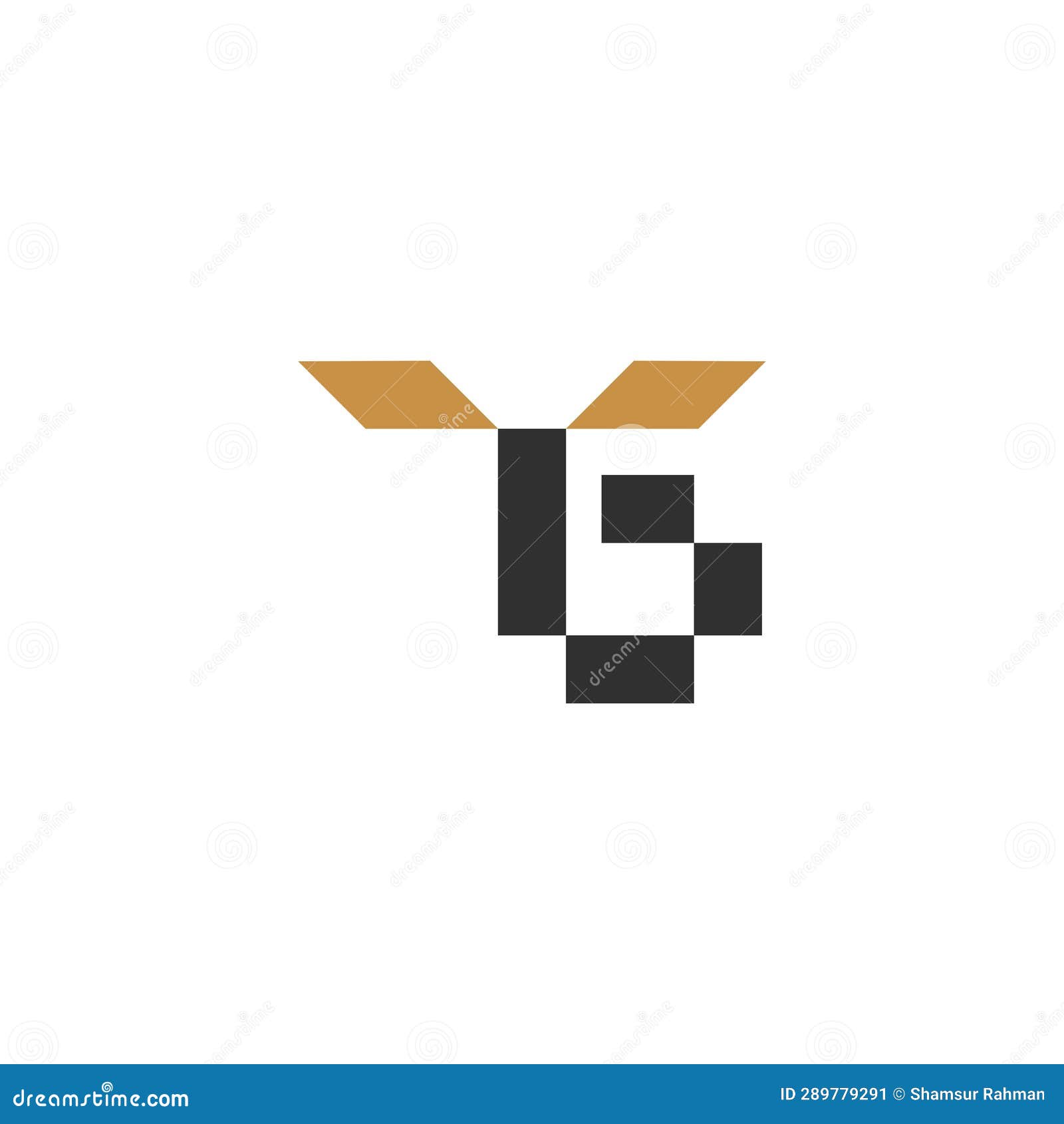 Alphabet Initials Logo TG, GT, T and G Stock Vector - Illustration of ...