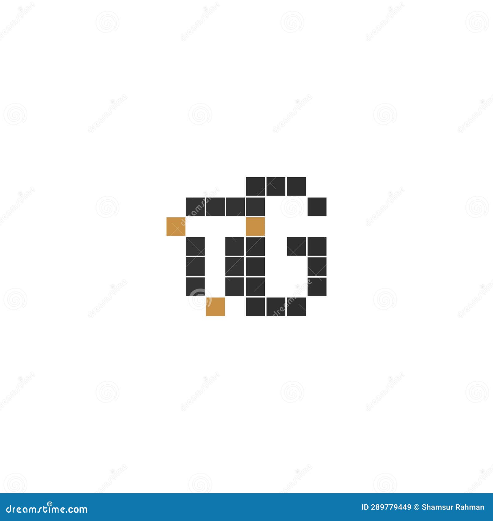 Alphabet Initials Logo TG, GT, T and G Stock Vector - Illustration of ...