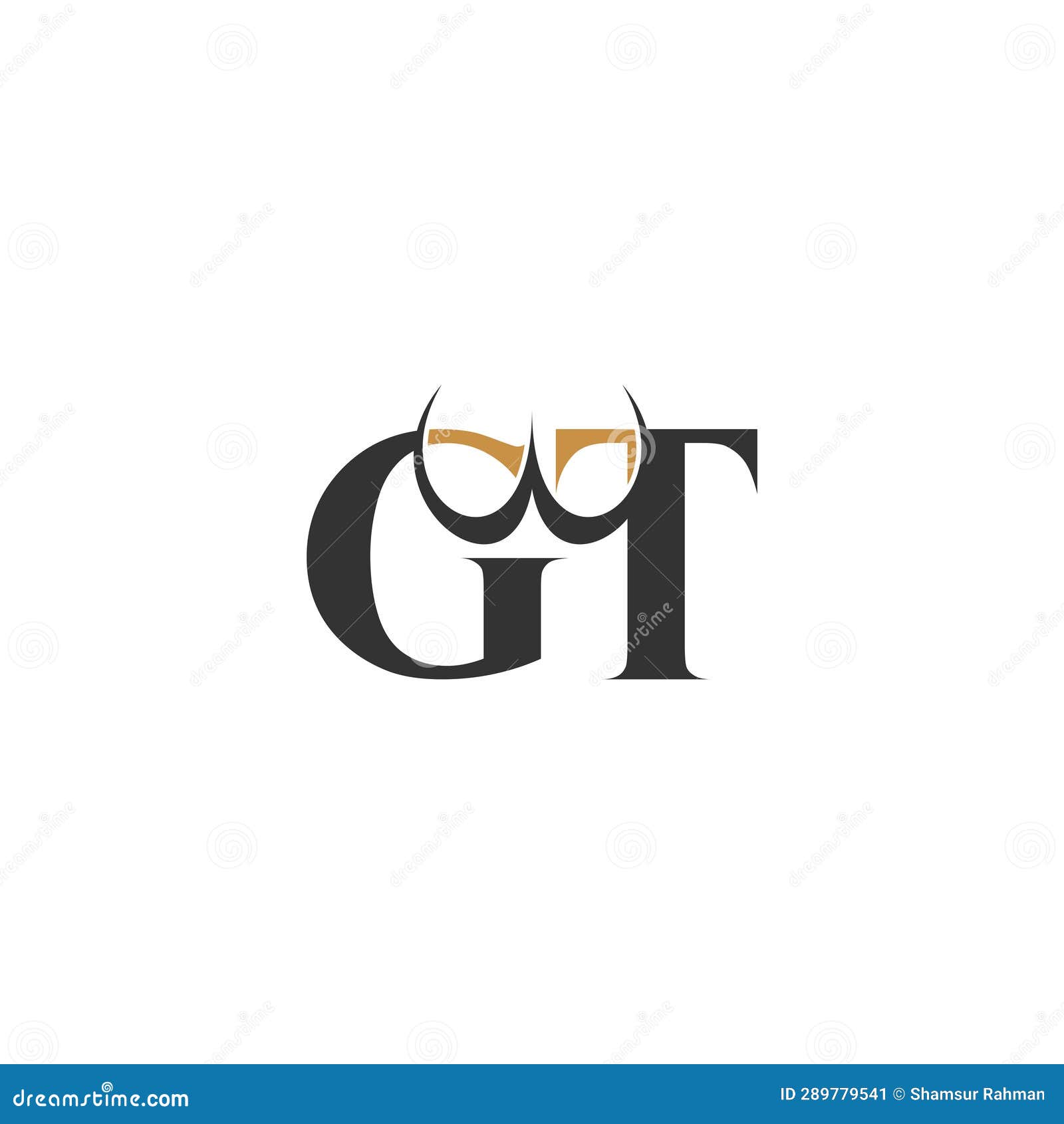 Alphabet Initials Logo TG, GT, T and G Stock Vector - Illustration of ...