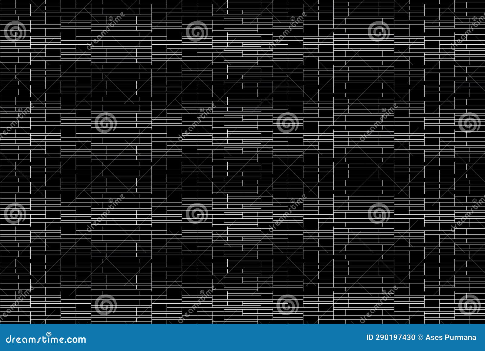 Horizontal Tile Lines of Pattern. Set 21 Stock Illustration ...