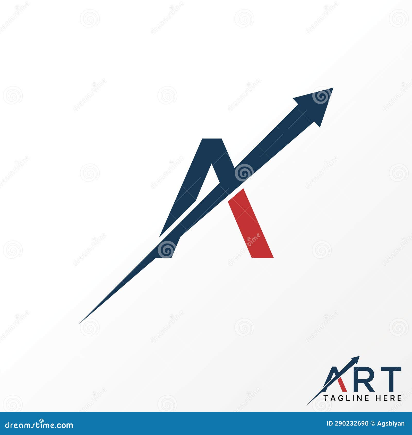 Letter Initial a Font Up Arrow. Related To Monogram Typography Fasted ...