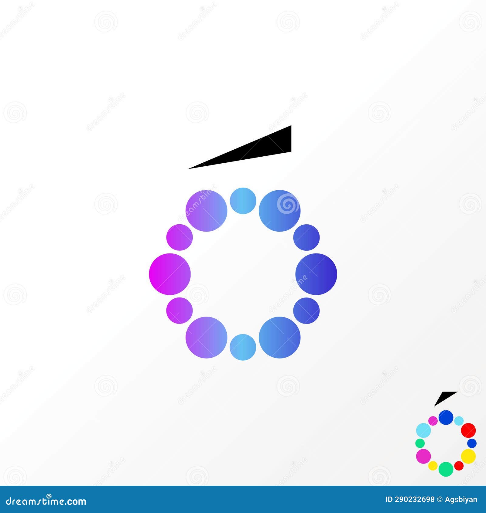 Letter Initial O Font Circle Big Small. Related To Monogram Typography ...