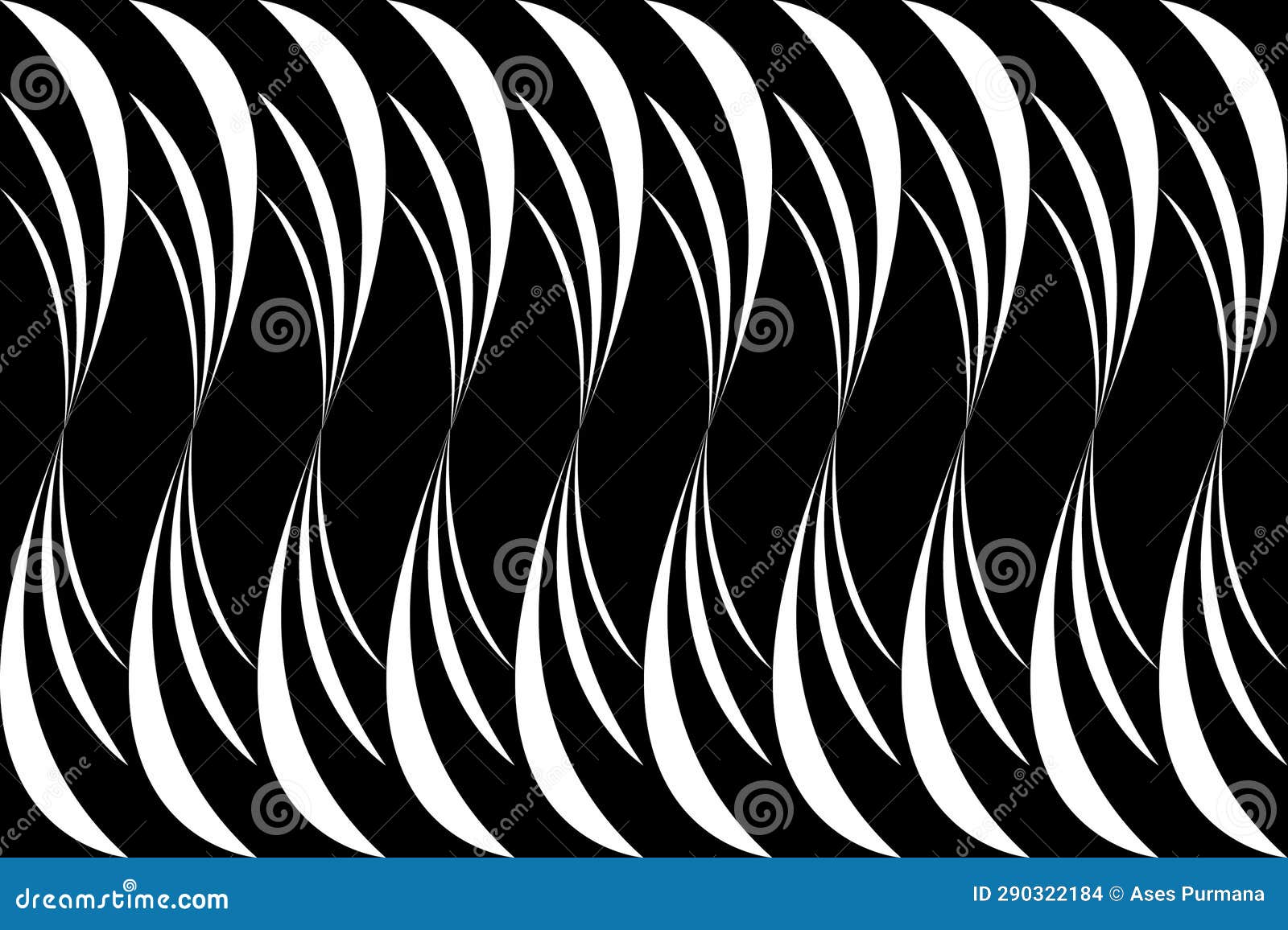 Abstract of Swirl Lines of Pattern. Set 10 Stock Illustration ...