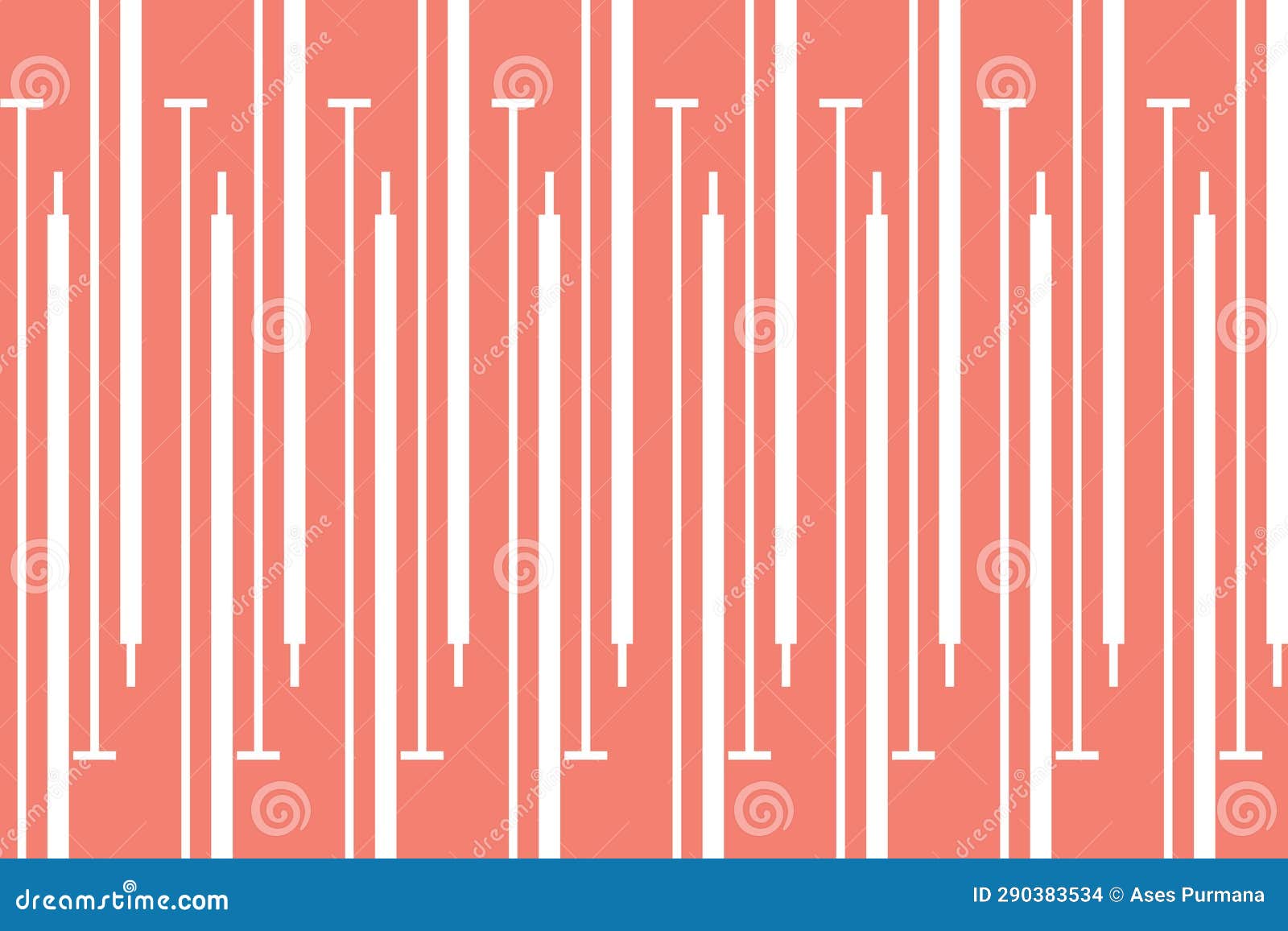 Abstract of Vertical Random Stripe of Pattern. Set 1 Stock Illustration ...