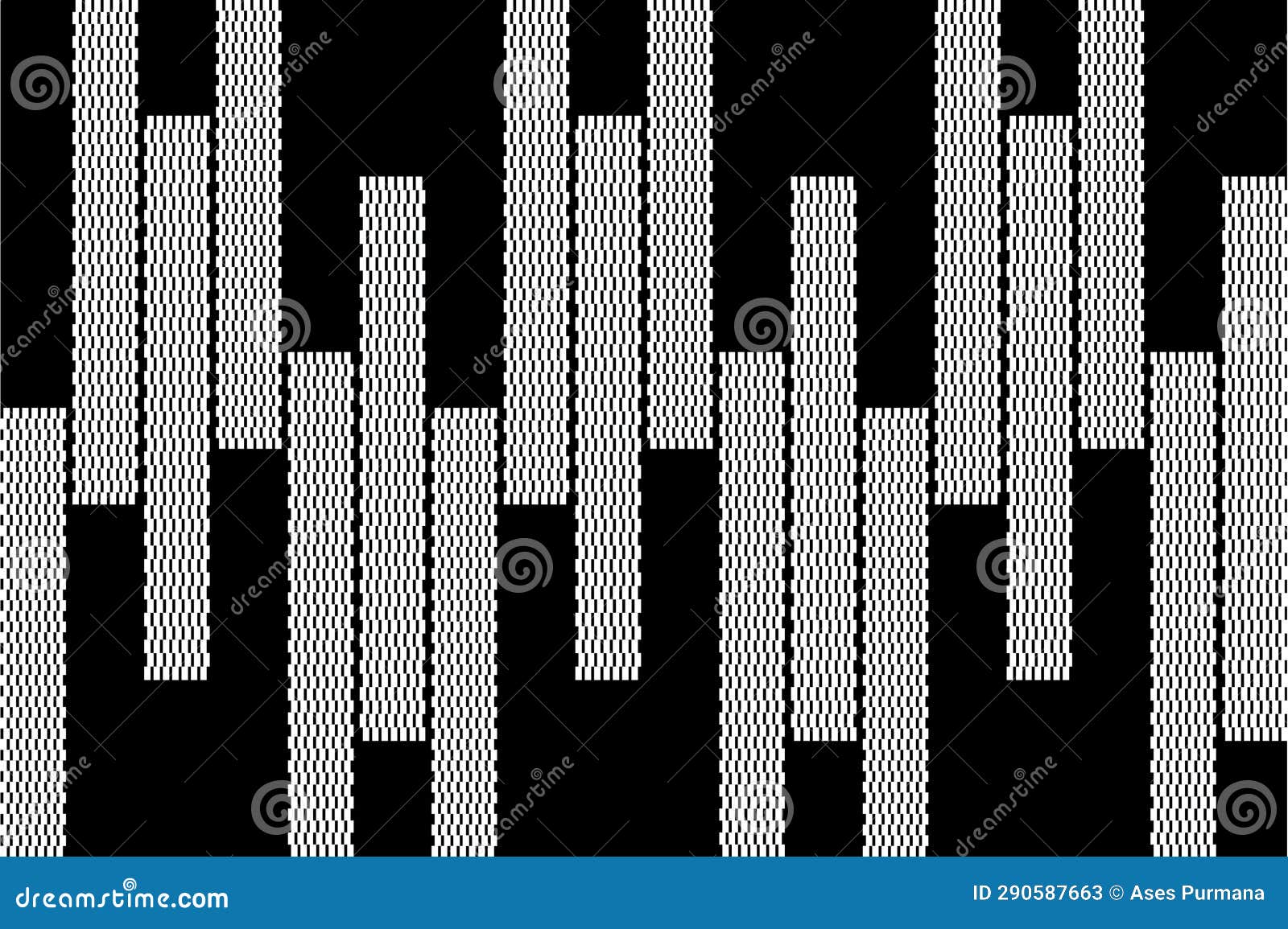 Geometric of Weaving Pattern. Set 8 Stock Image - Image of element ...
