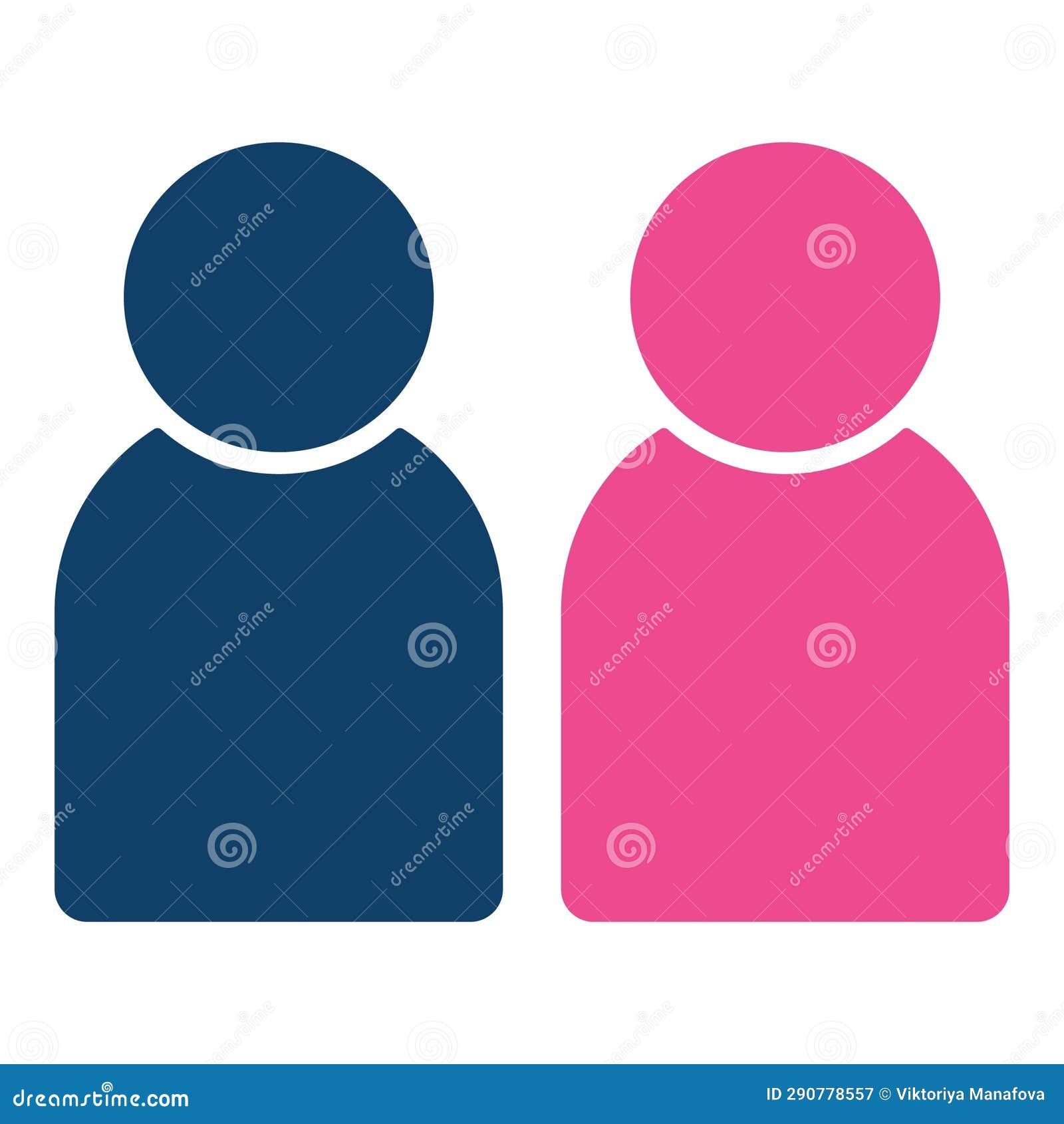 People icon stock vector. Illustration of graphic, couple - 290778557