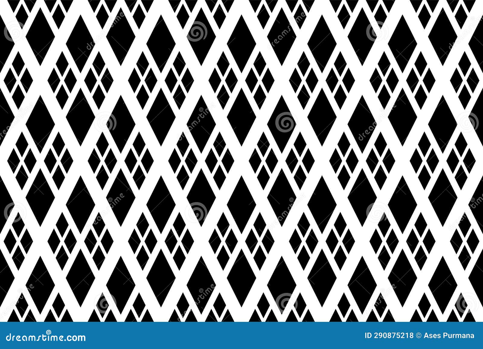 Geometric of Rhombus and Diagonal Stripes Pattern. Set 2 Stock ...