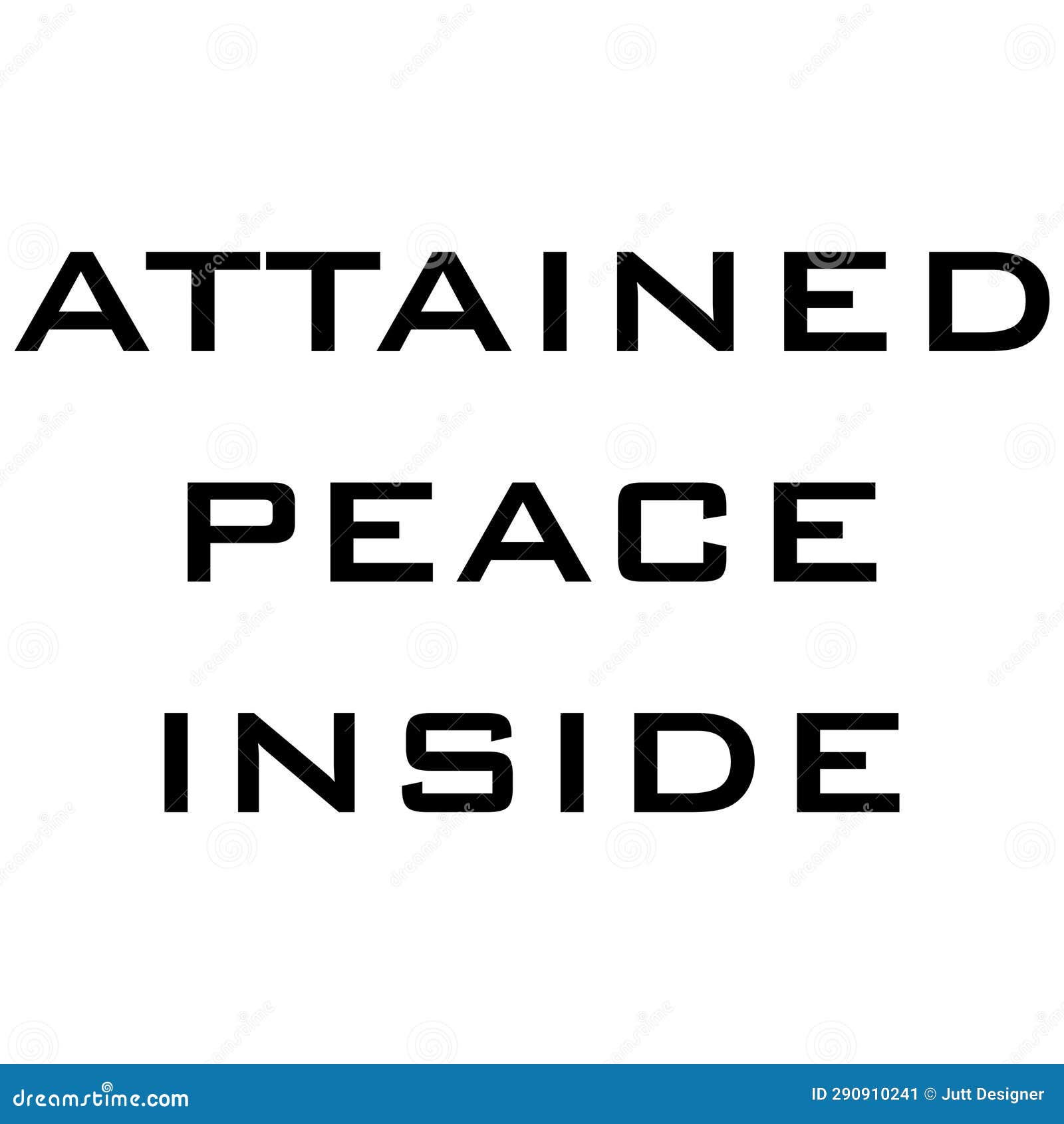 Attained peace inside stock image. Image of aesthetic - 290910241