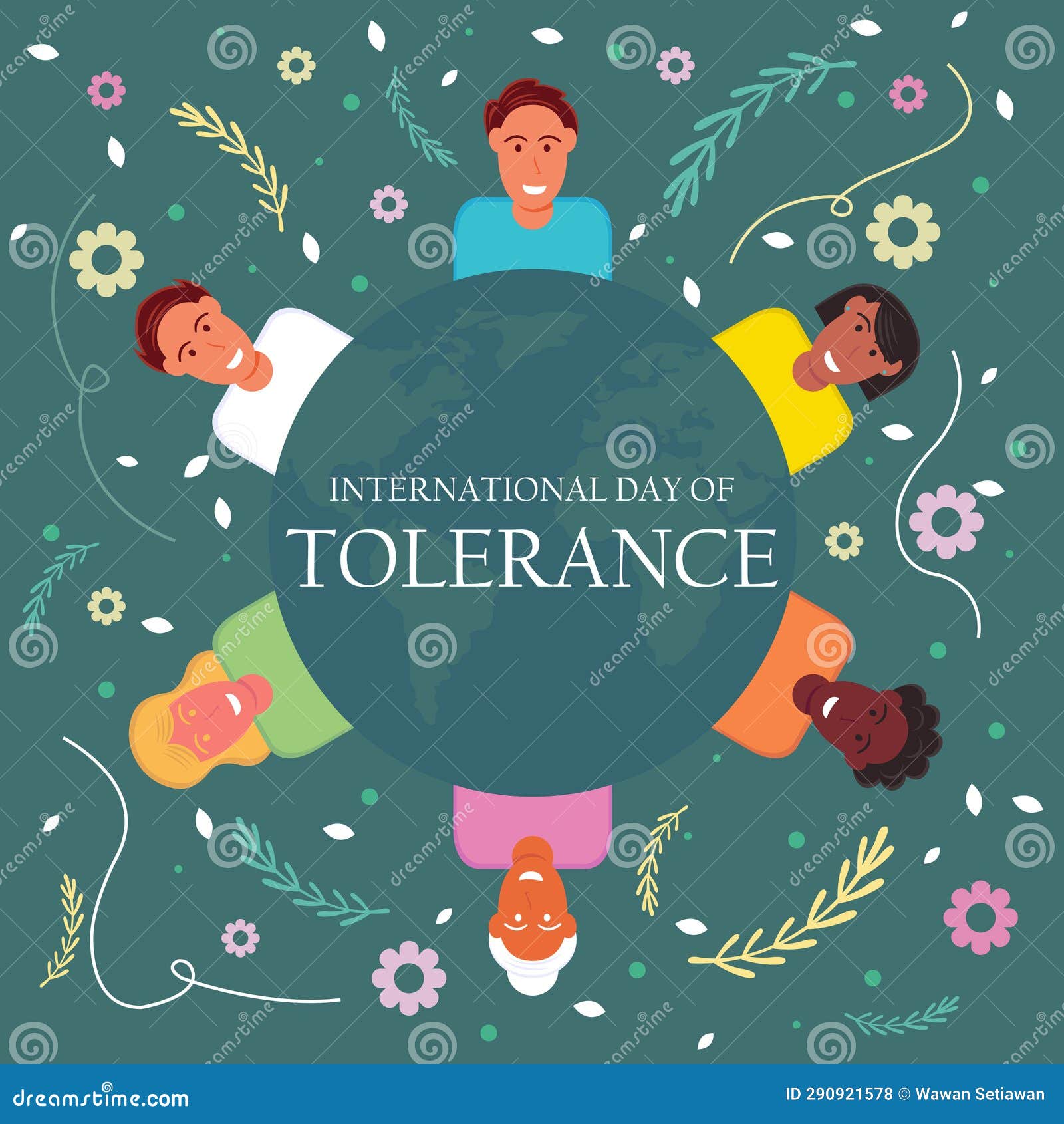 Illustration Vector Graphic of a Collection of People of Different ...