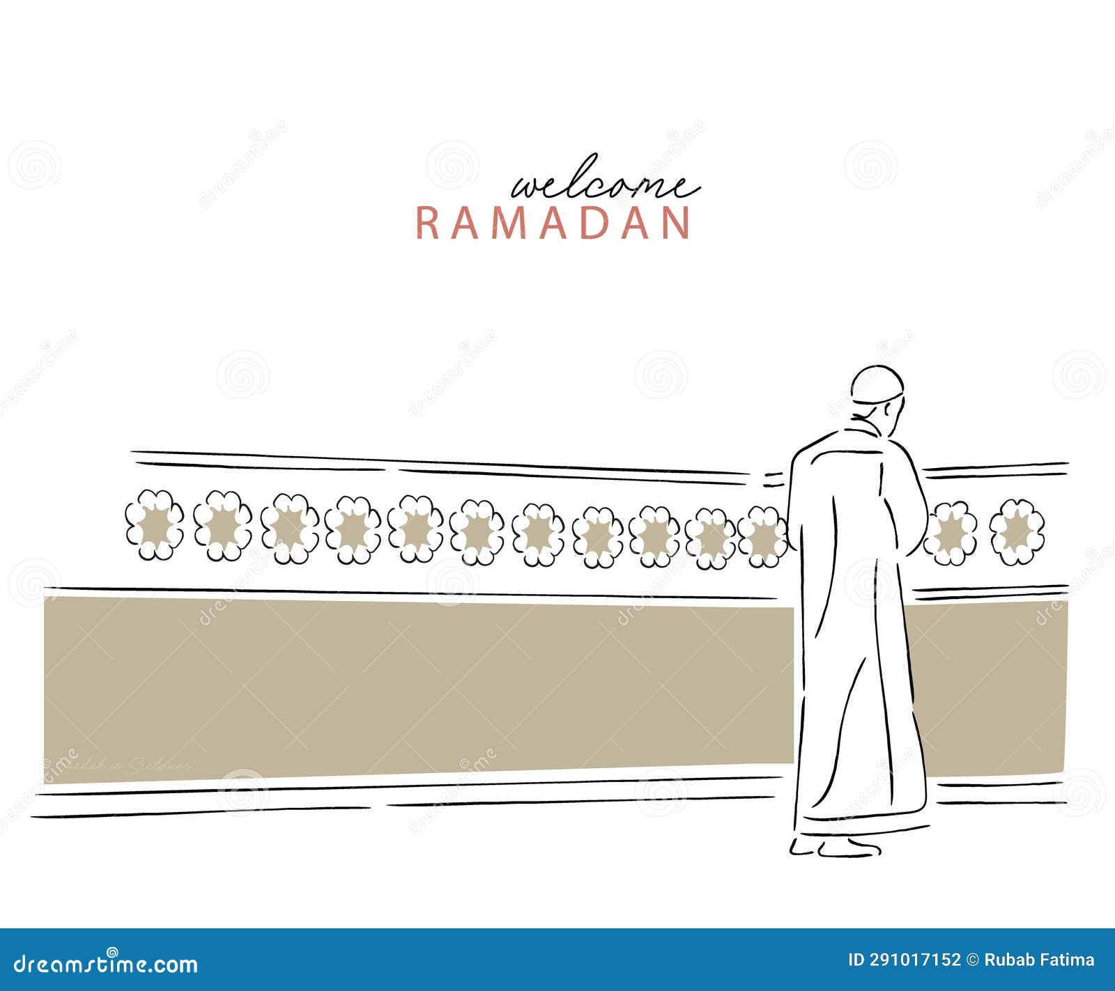 Welcome Ramzan Text With Blackboard Background For Muslims. Royalty ...