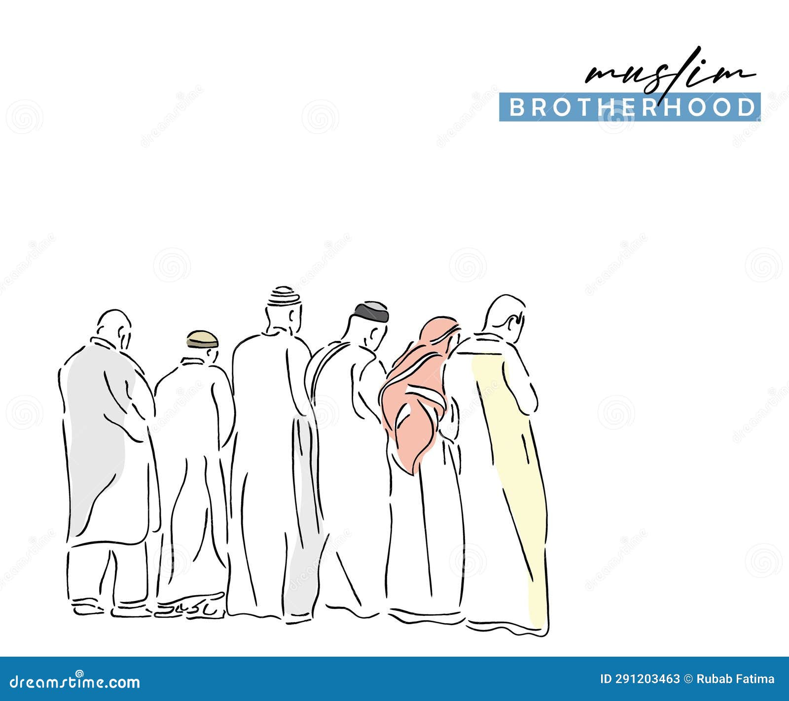 Muslim Brotherhood stock illustration. Illustration of print - 291203463