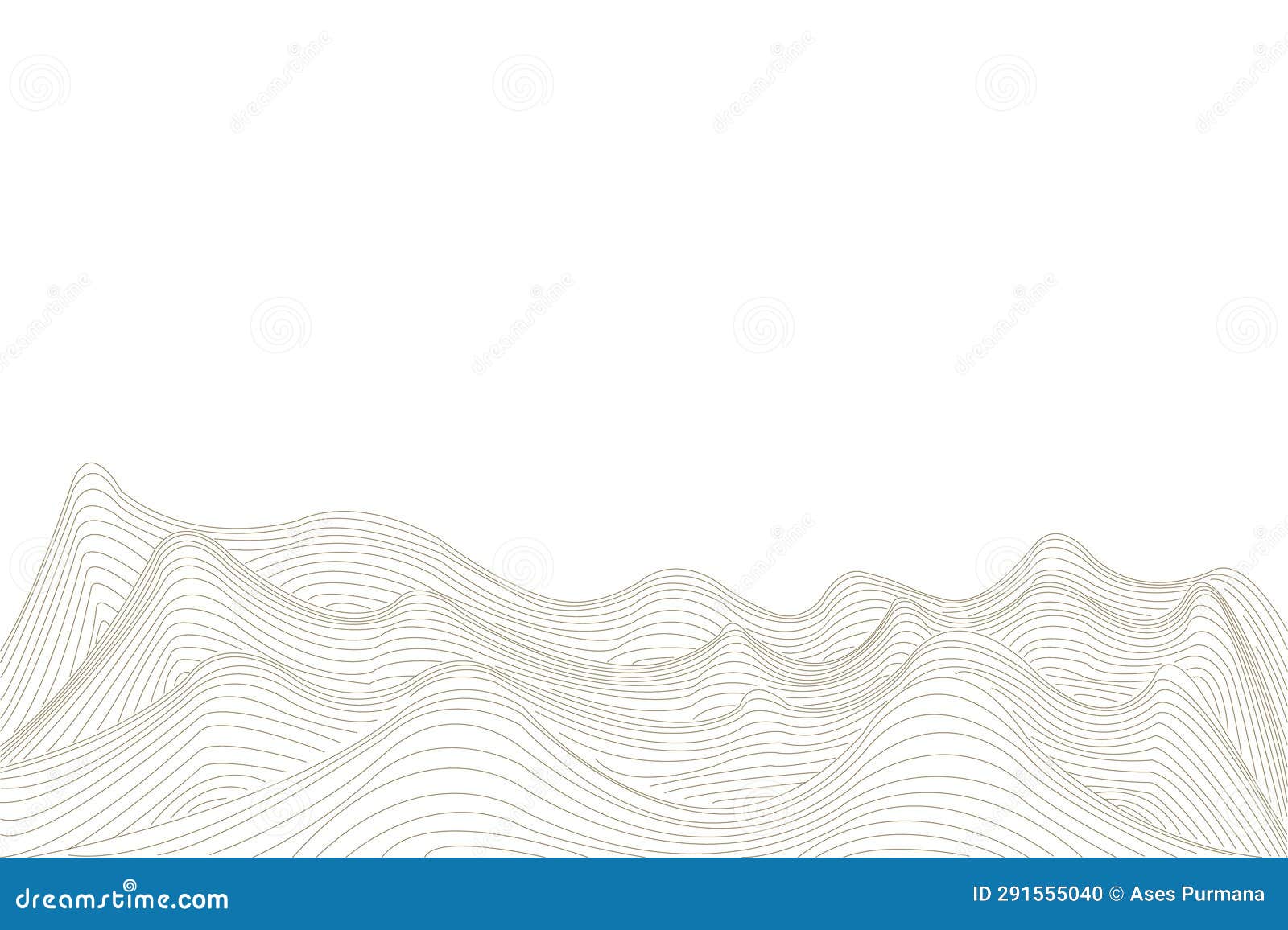 Surface Ocean of Vector. Set 57 Stock Photo - Image of graphic, poster ...