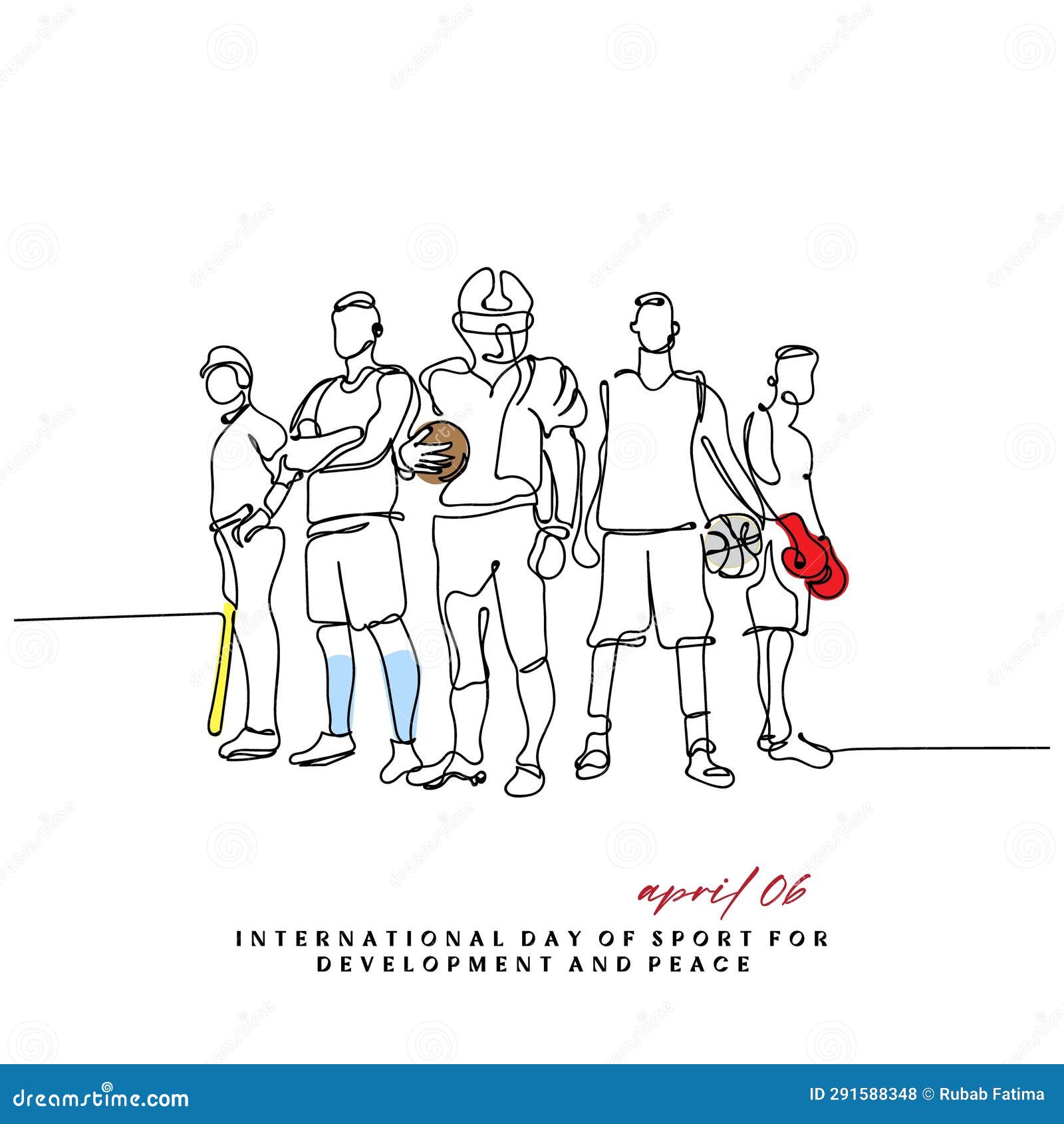 Sports Development Awareness Stock Vector - Illustration of running ...