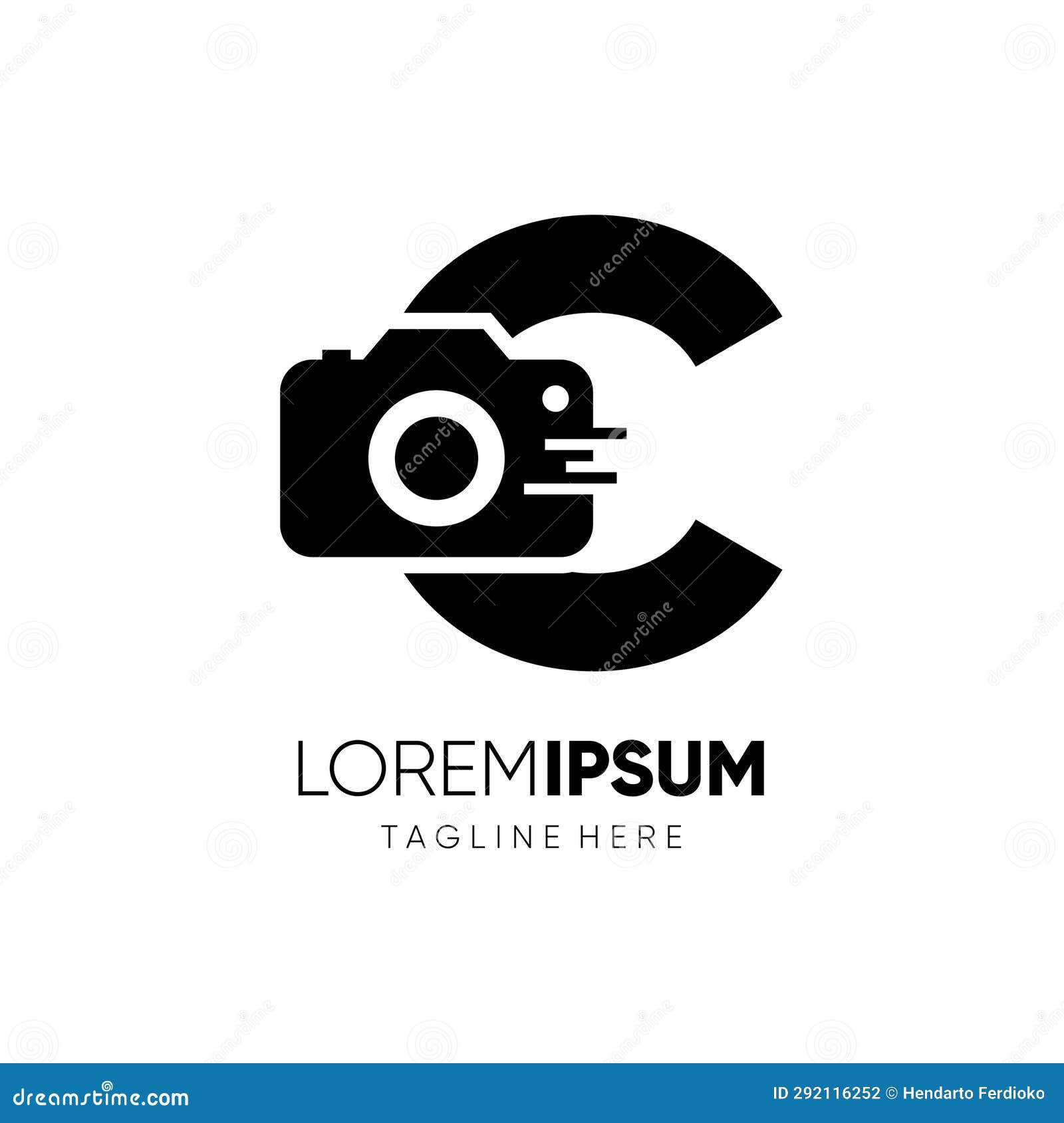 Letter C Initial Photography Logo Design Vector Icon Graphic Emblem ...