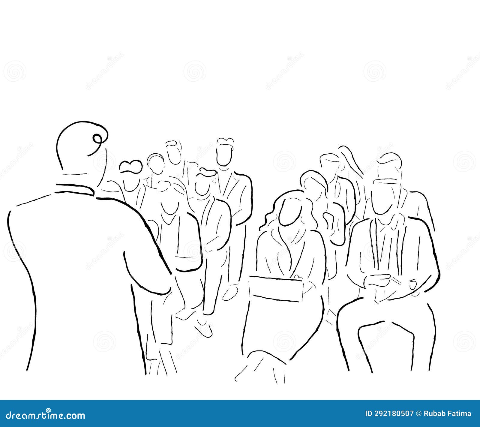 Boss day art. stock illustration. Illustration of group - 292180507