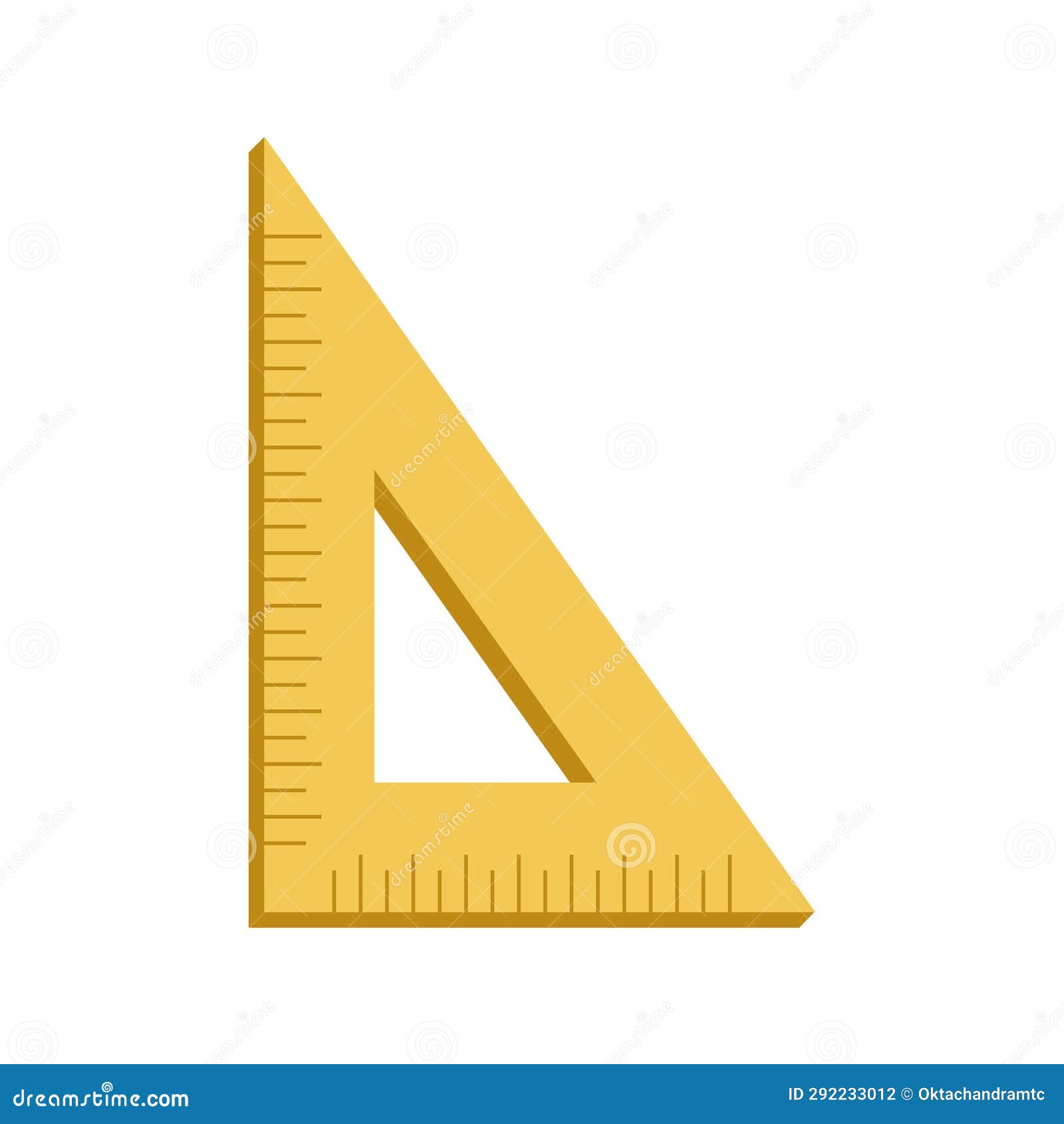 Ruler School Supply Icon Vector Illustration Design Graphic Flat Style ...