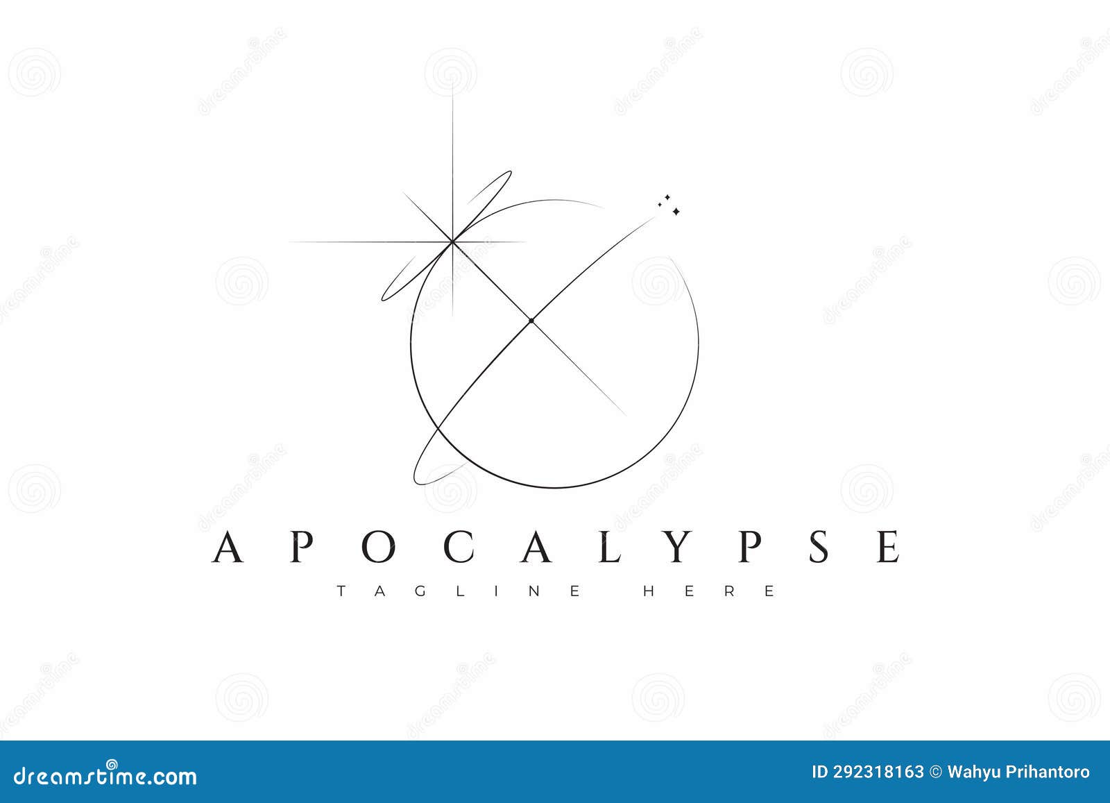 Apocalypse Abstract Illustration Planet Earth Imagine Logo Stock ...