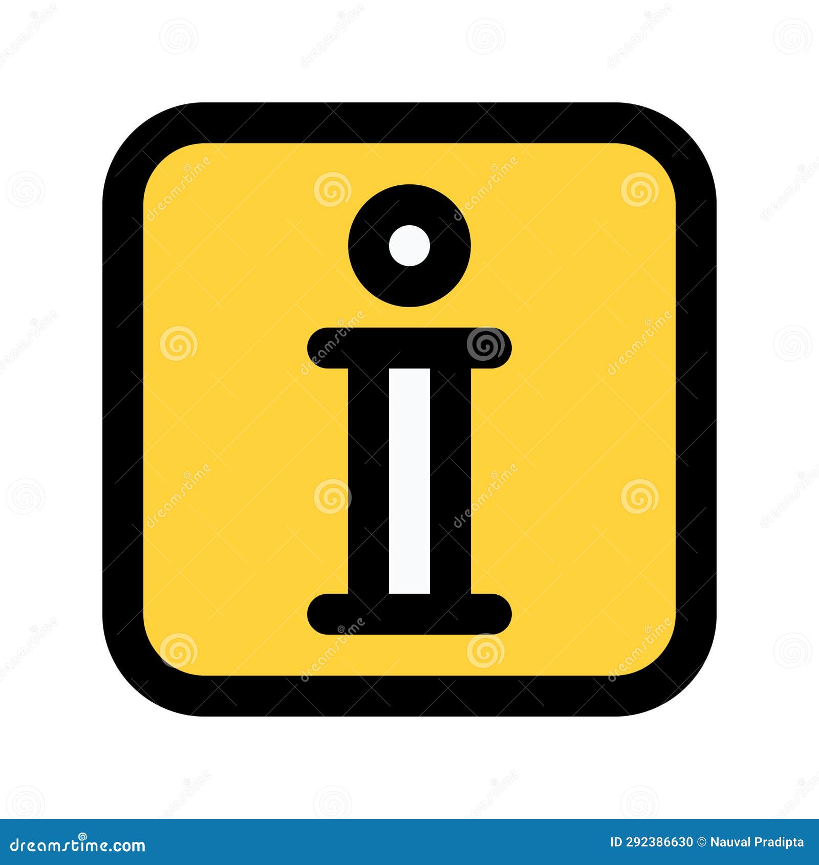 Information Filled Line Style Icon Stock Vector - Illustration of ...