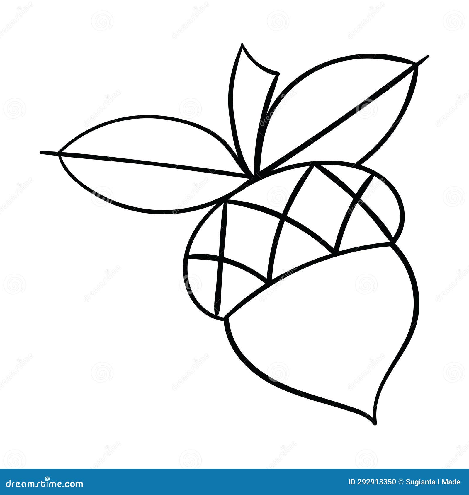 Hand drawing nut vector stock vector. Illustration of juice - 292913350