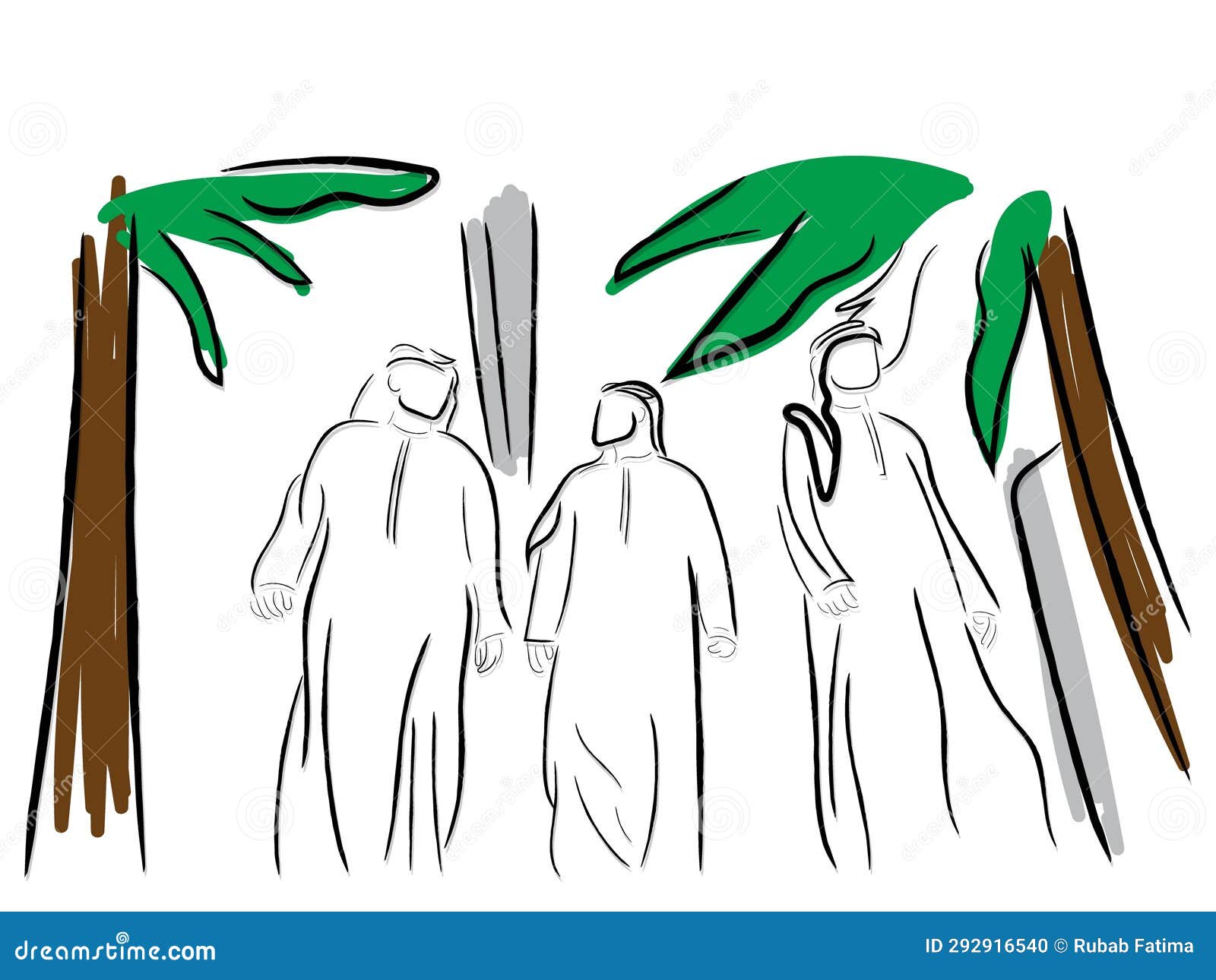 Arabian culture poster stock illustration. Illustration of rich - 292916540