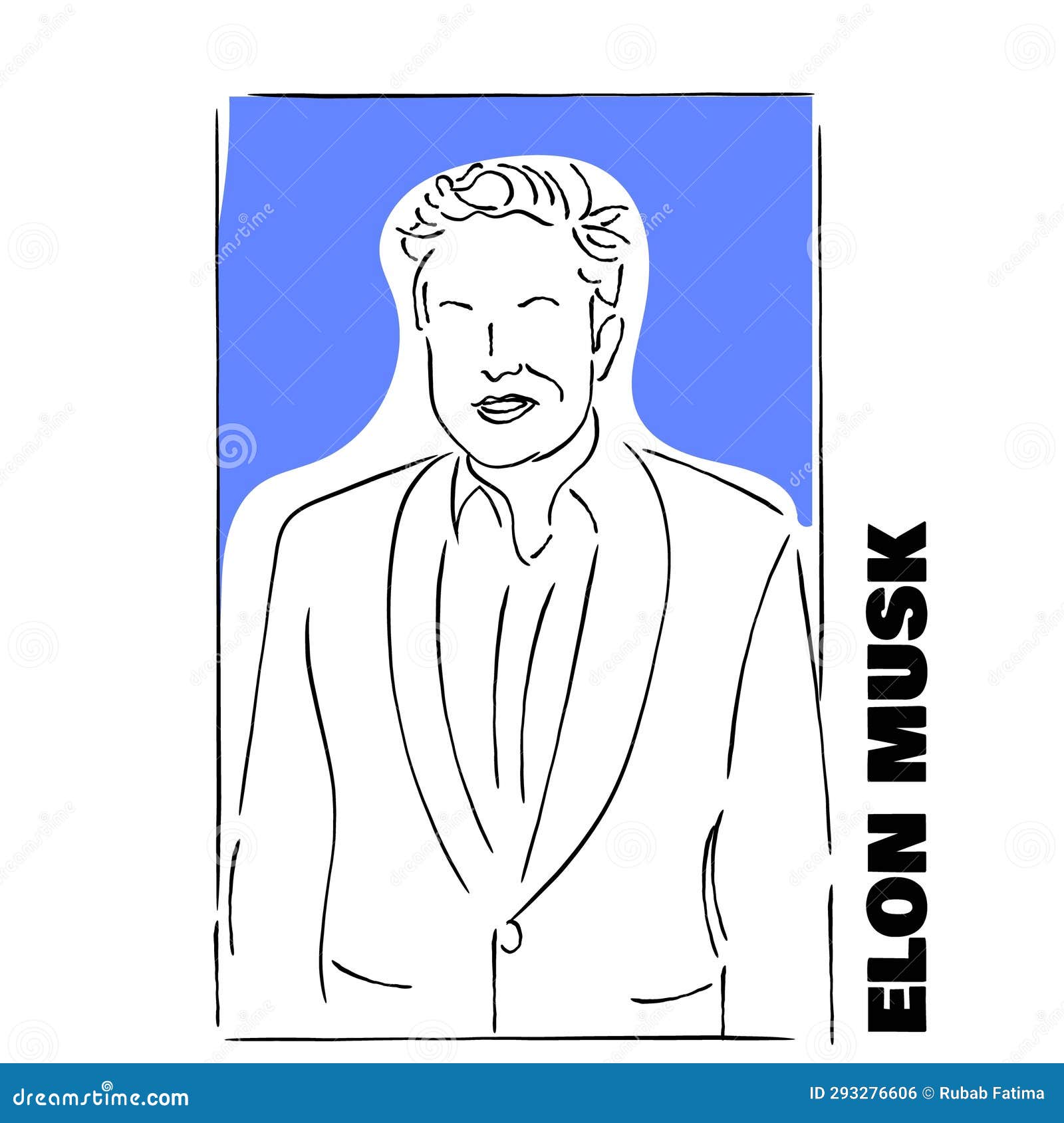 Vector of Elon Musk editorial photo. Illustration of white - 293276606