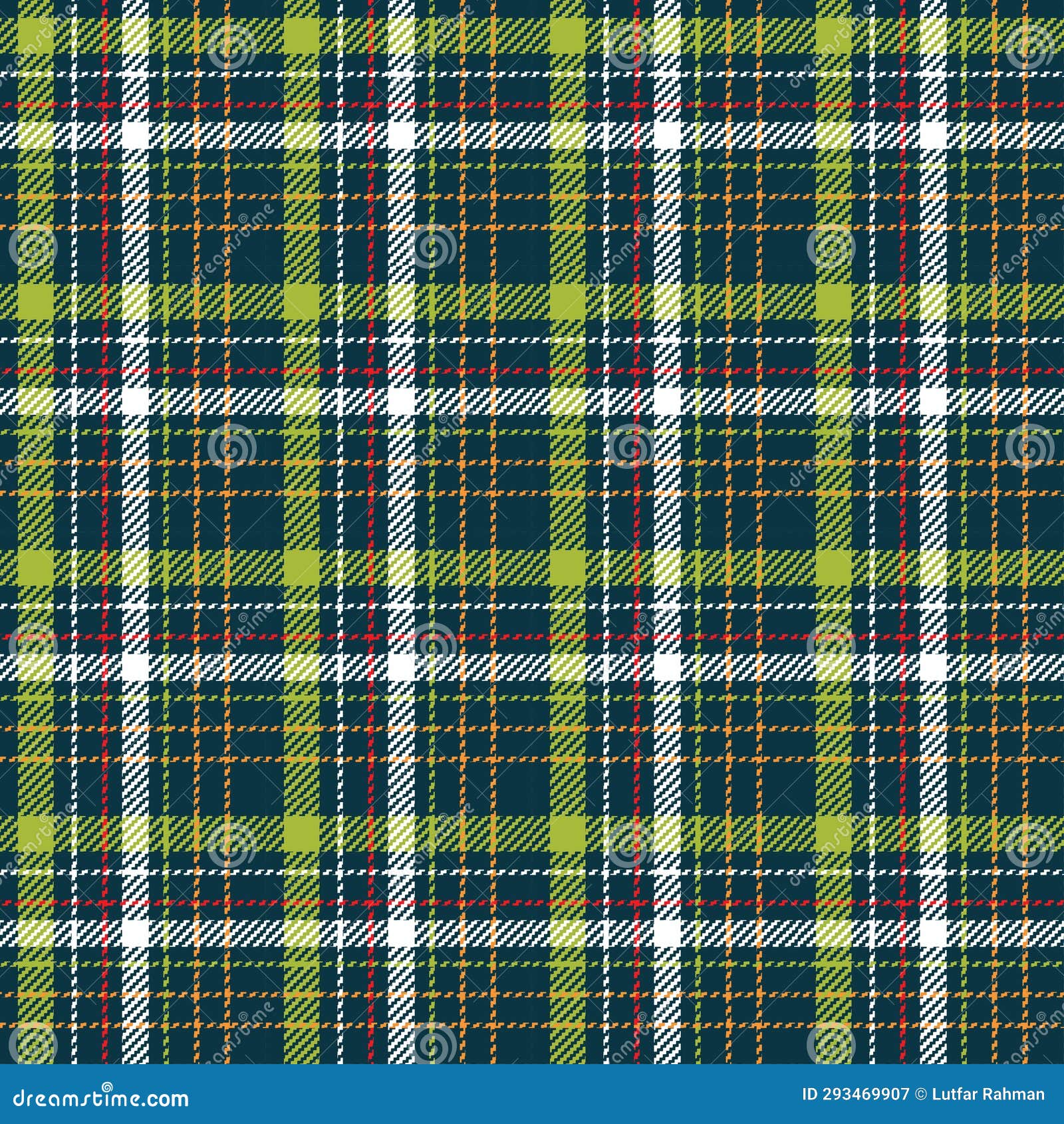 Seamless Colorful Classic Modern Tartan Print Pattern Stock Vector - Illustration of black ...