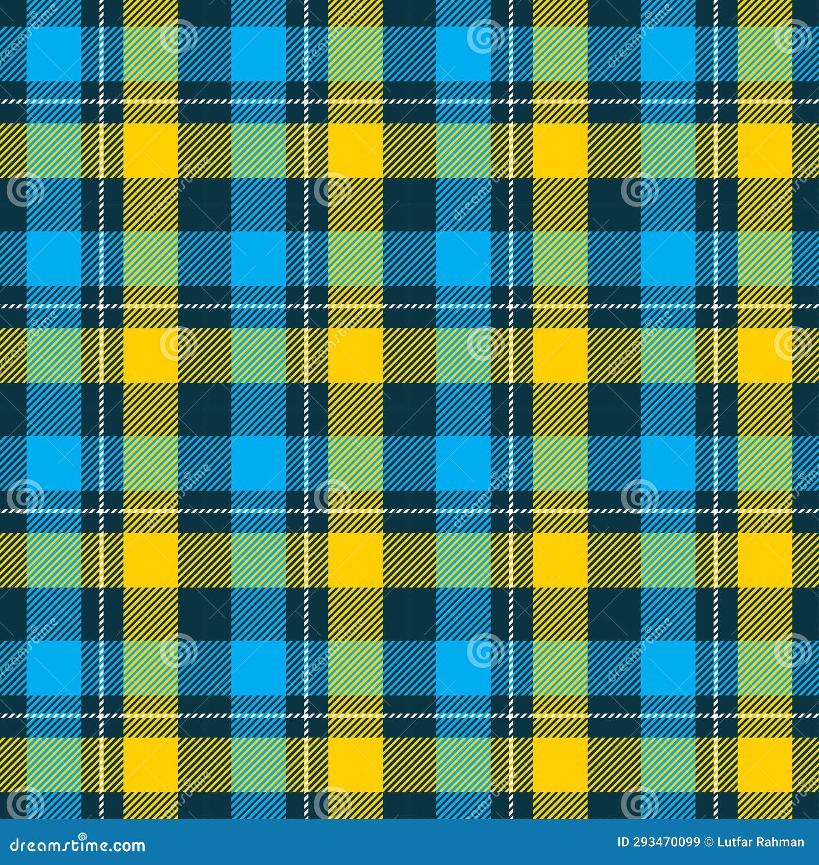 Seamless Colorful Classic Modern Tartan Print Pattern Stock Vector - Illustration of tradition ...
