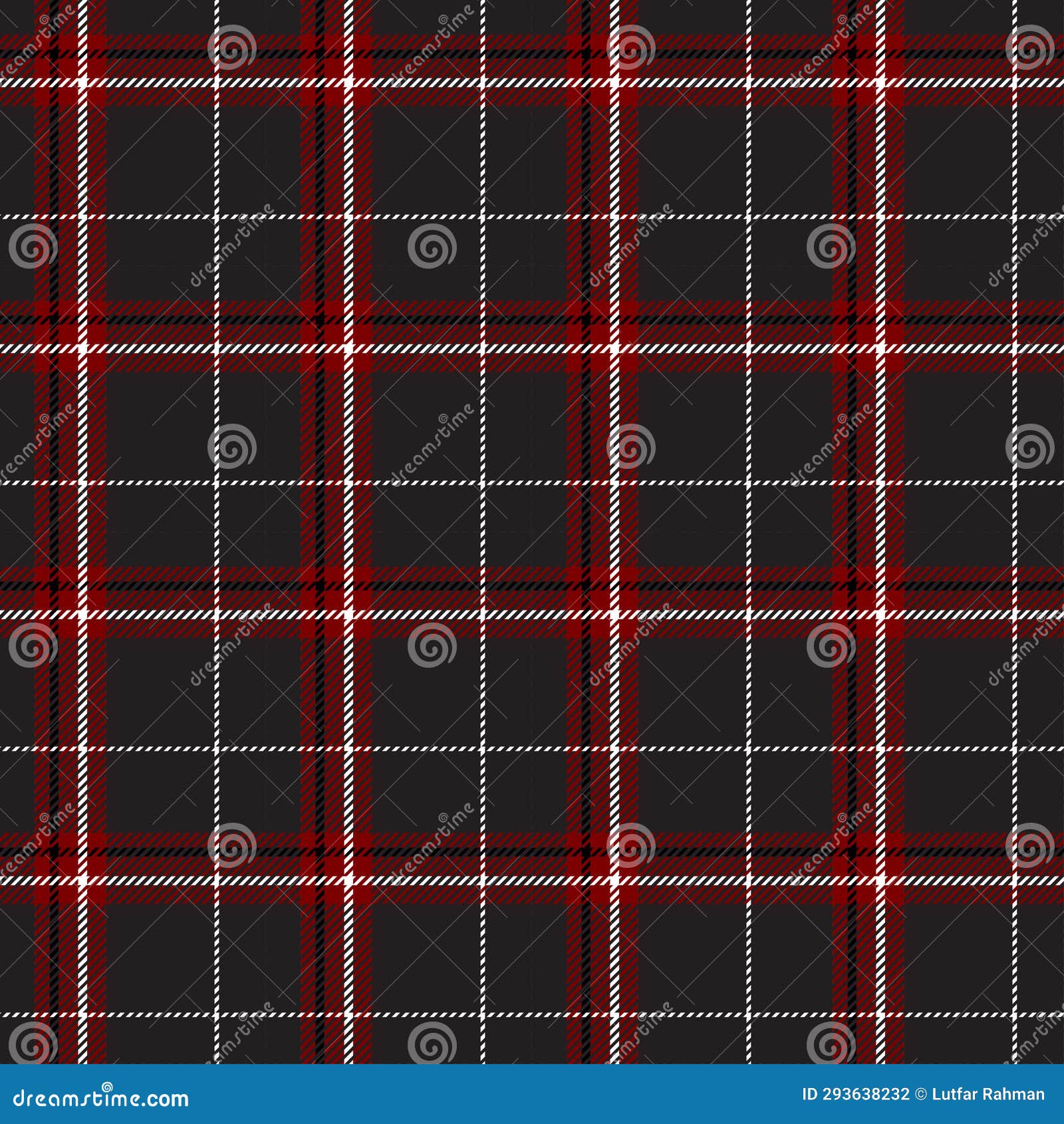 Tartan Flannel Pattern in a Vector Format Stock Vector - Illustration ...