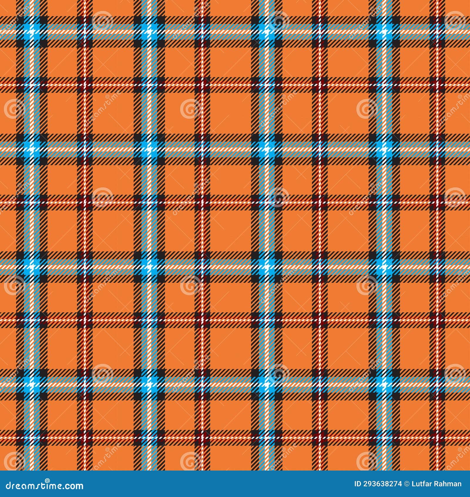 Tartan Flannel Pattern in a Vector Format Stock Vector - Illustration ...