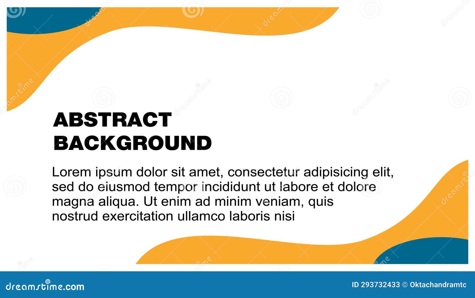 Vector Abstract Background with Place for Your Text. Template for ...