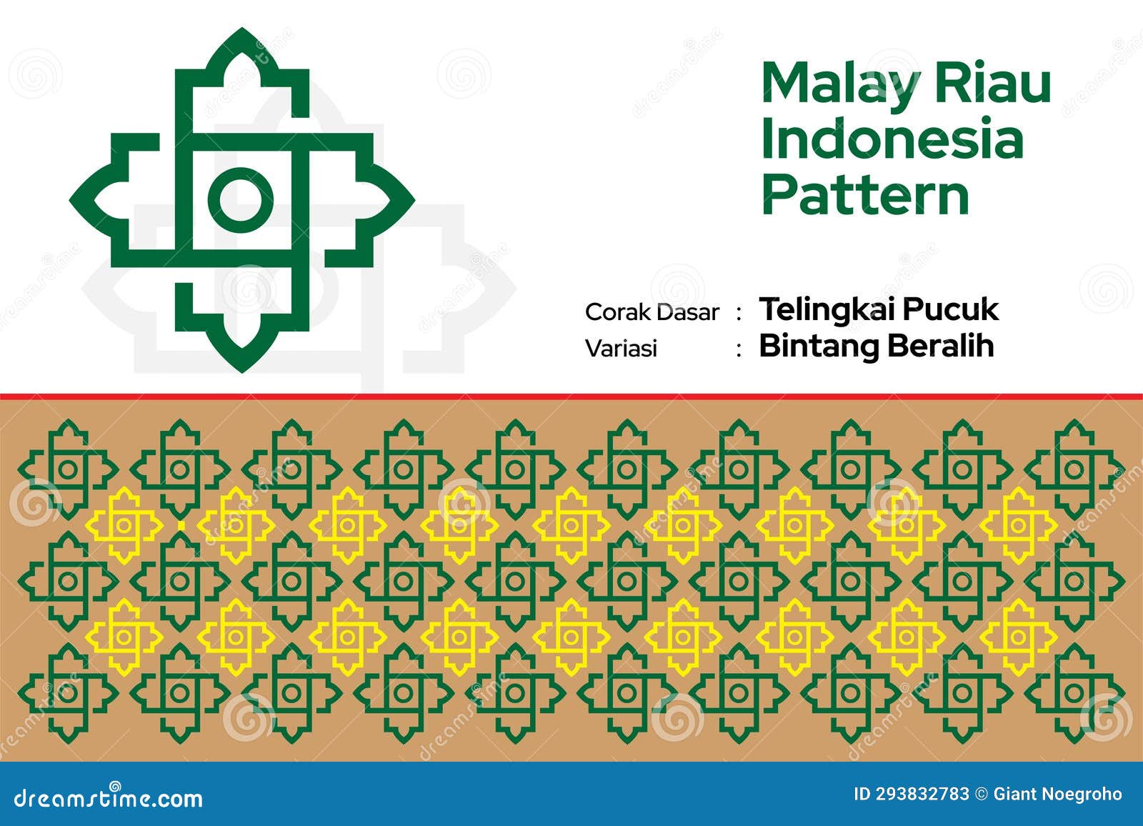 Pattern Malay Riau Batik Songket Tenun, Weaving Corak Motif Pucuk ...