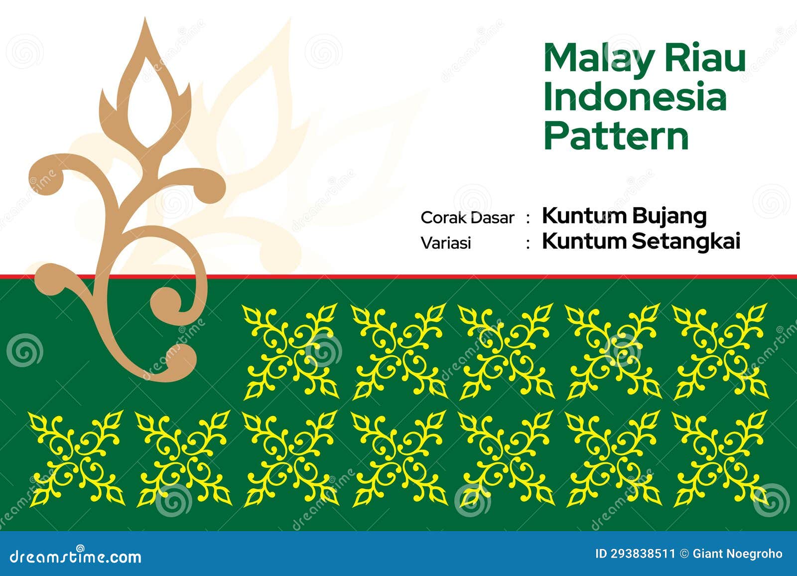 Pattern Malay Riau Batik Songket Tenun, Weaving Corak Motif Pucuk ...