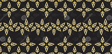 Malay Riau Batik Songket, Weaving Corak Motif Pucuk Rebung, Melayu ...