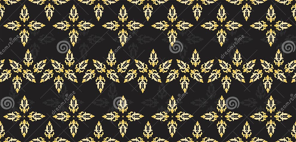 Malay Riau Batik Songket, Weaving Corak Motif Pucuk Rebung, Melayu ...