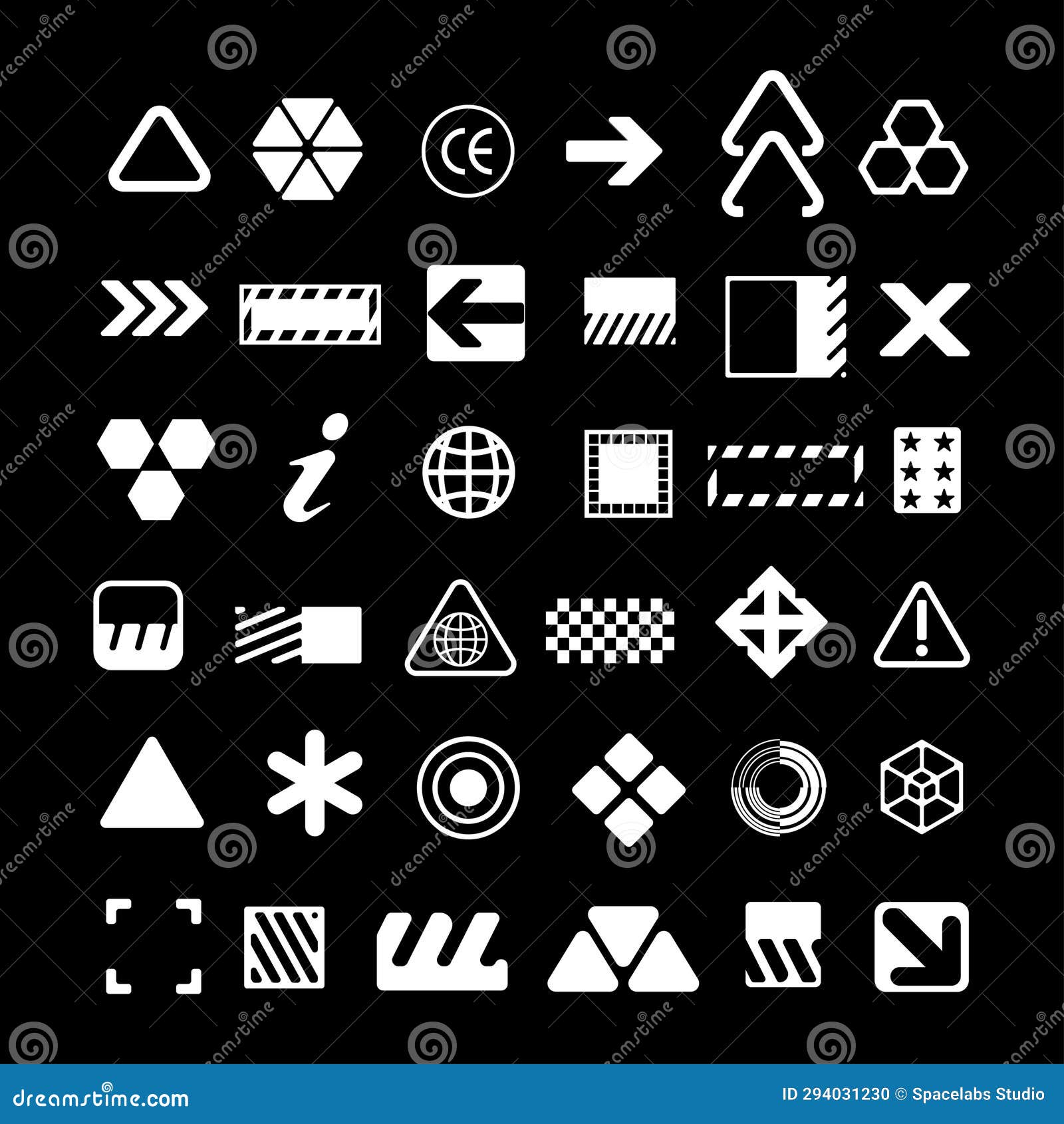 Abstract Streetwear Element Symbol Stock Vector - Illustration of ...