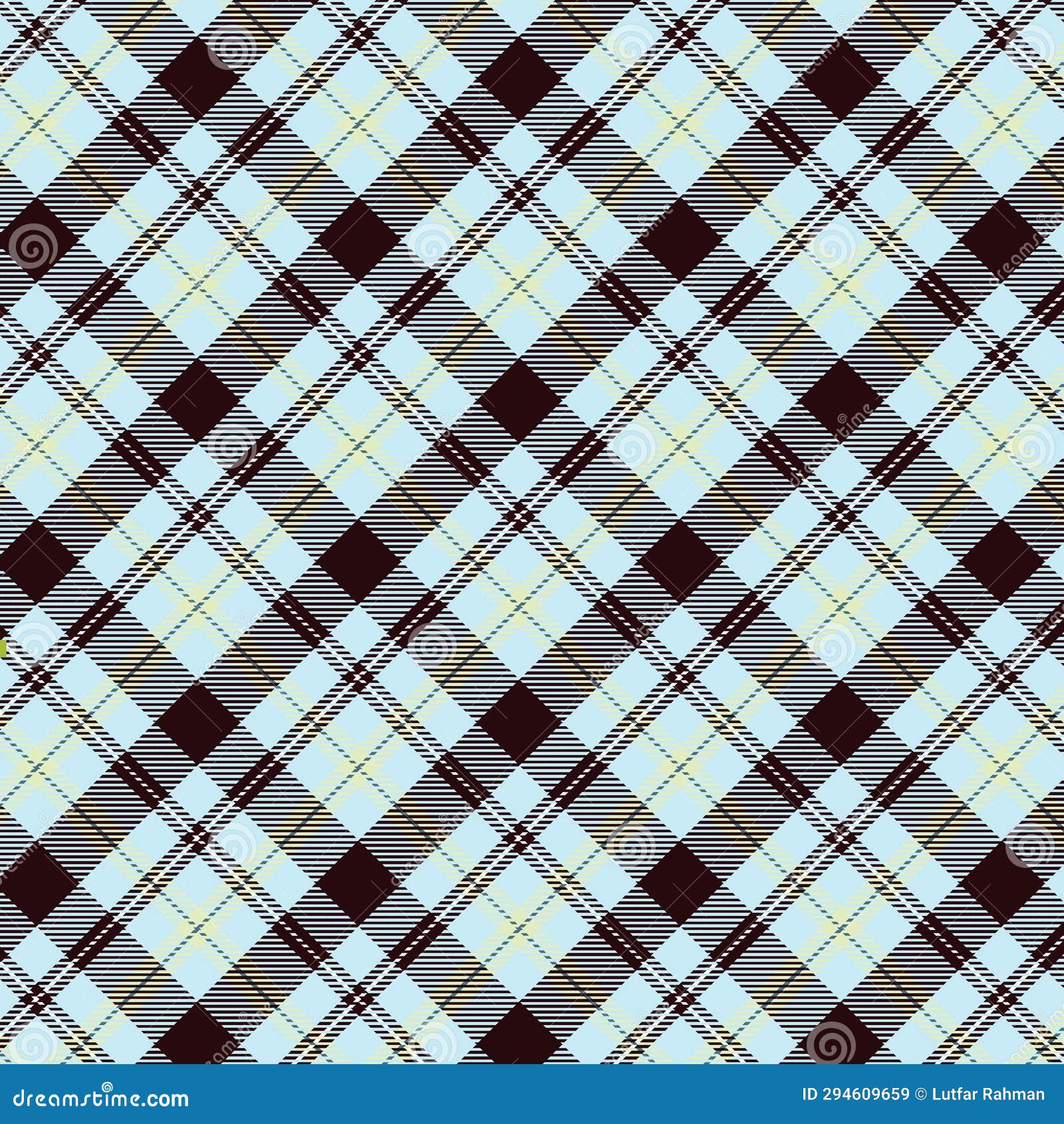 Background with a Seamless Tweed Pattern Stock Vector - Illustration of ...