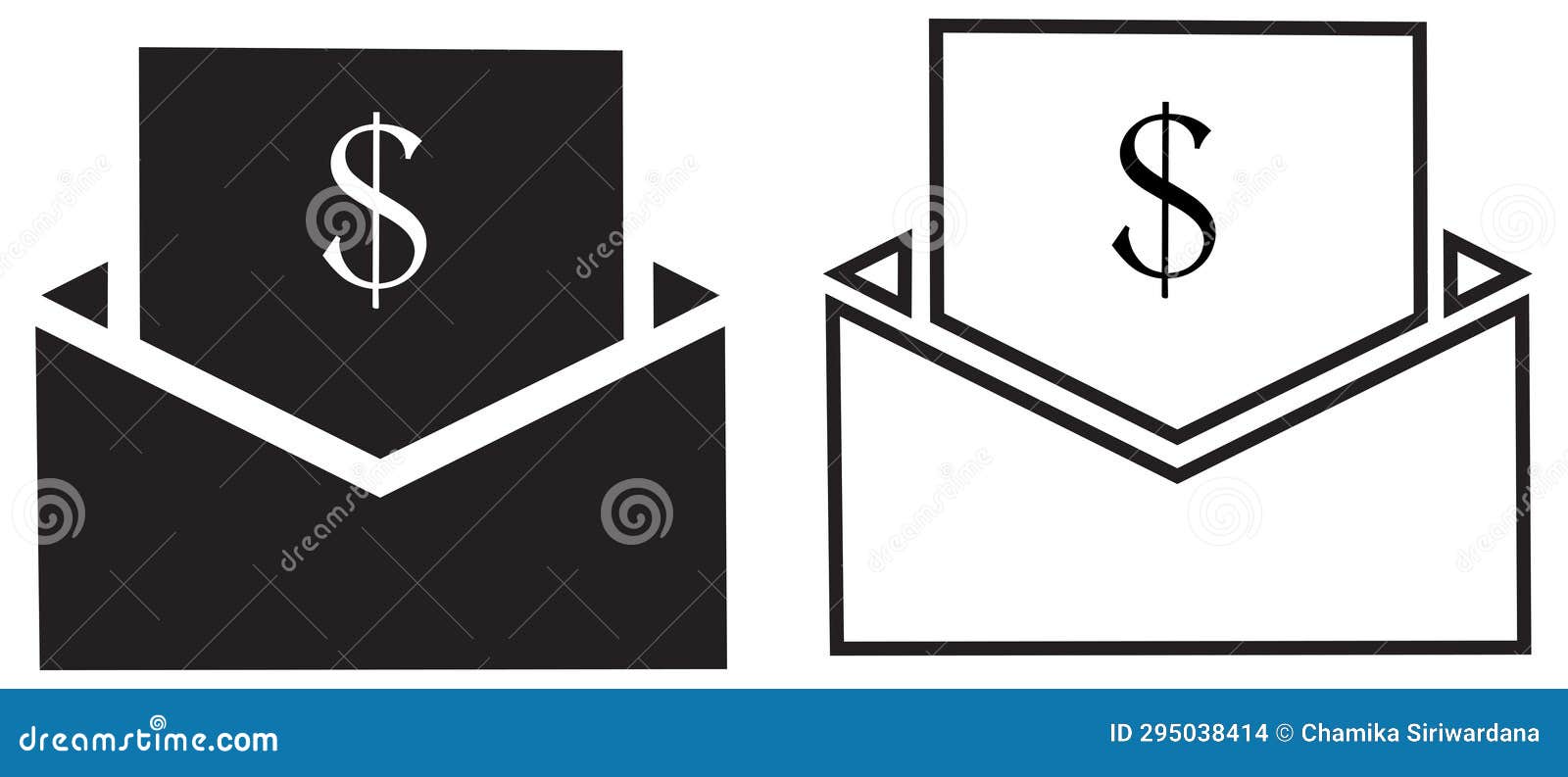 Paycheck Icon Logo, Payment Icon Stock Illustration - Illustration of ...