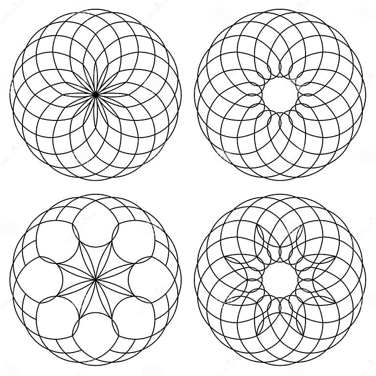 Rounded Shape with Triangles Grid Segments. Polygon Mesh Sphere ...