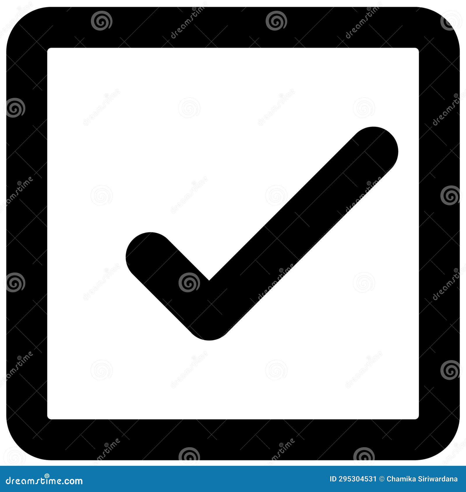 New Design Vector Art Square Tick Color Stock Vector - Illustration of ...