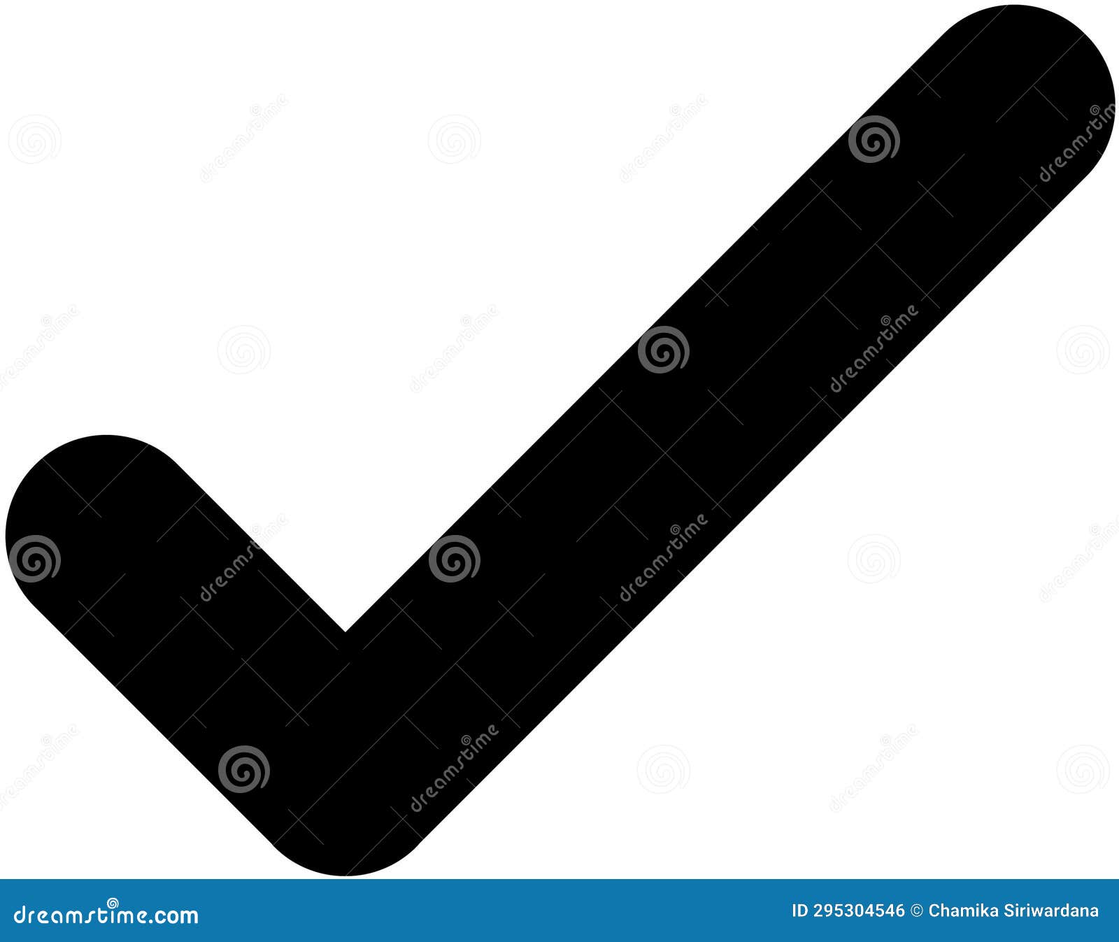 Tick symbol stock vector. Illustration of information - 295304546