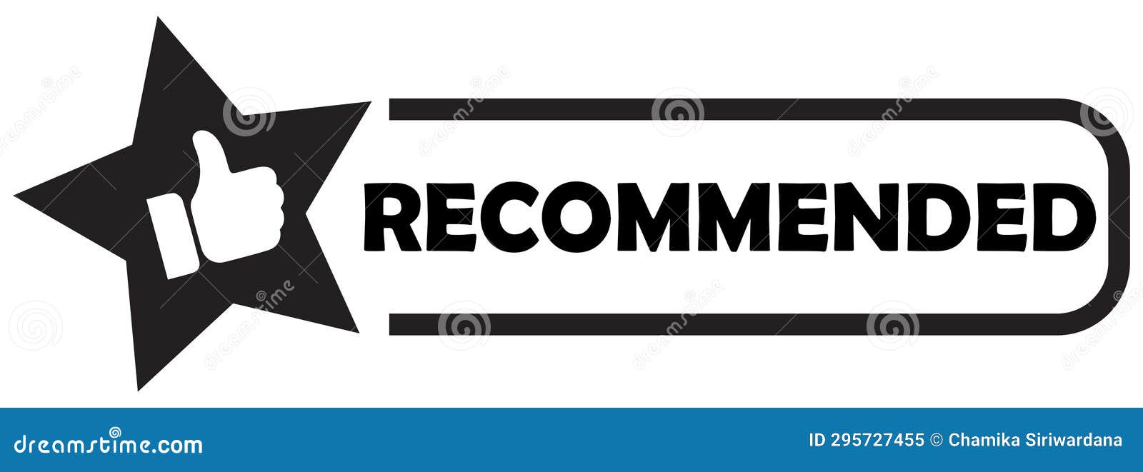 Recommended Icon With Check Mark Royalty-Free Stock Image ...
