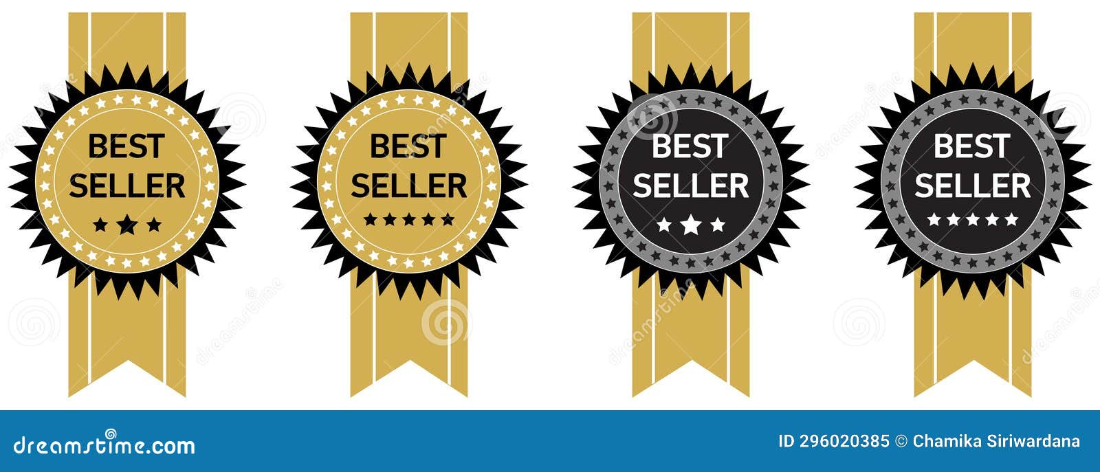 Best Seller Sticker Label Set Stock Vector - Illustration of print ...