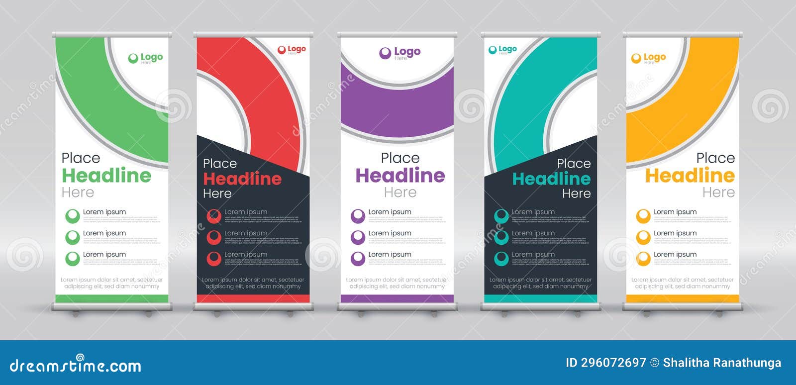 Vertical Banner Design Signboard Advertising Template Vector X-banner ...