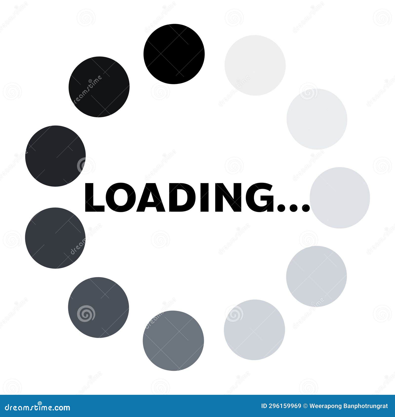 Loading Bar for Download Information from Internet Stock Vector ...