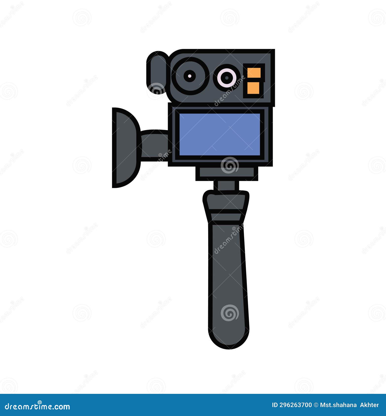 Vector Gimble Camera Stabilizer Illustration Design . Stock Vector ...