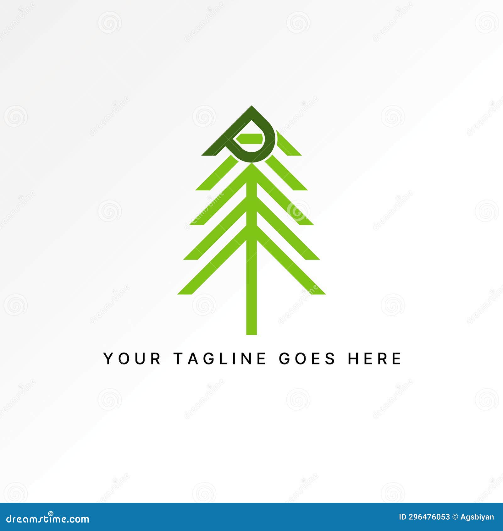 Initial Letter AP or AP Font on Line Top Tree. Related Monogram Green ...