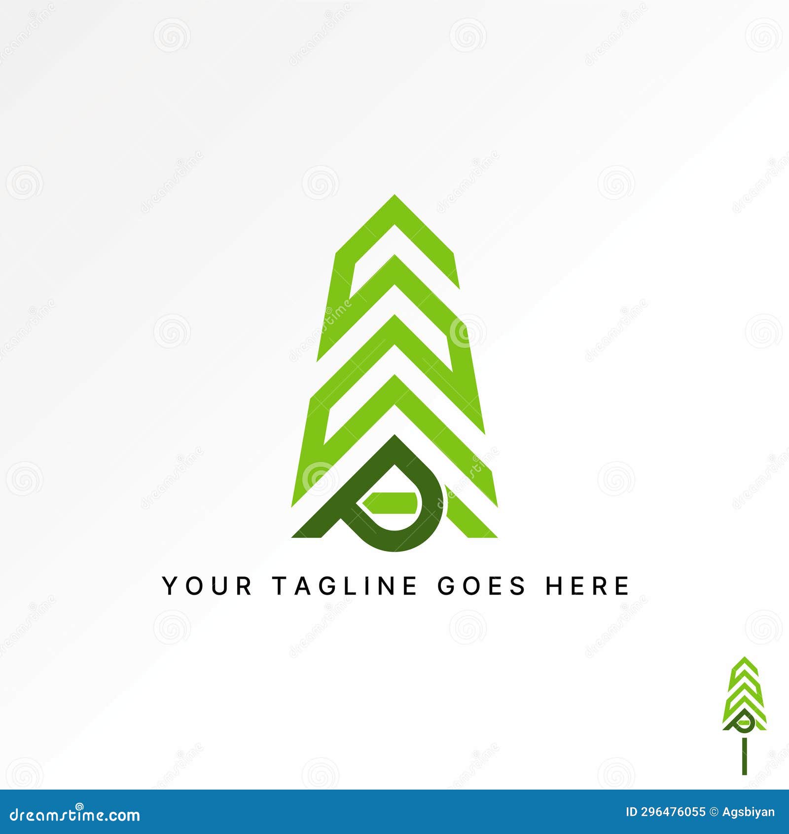 Unique Initial Letter AP or AP Font on Line Tree. Related To Monogram ...