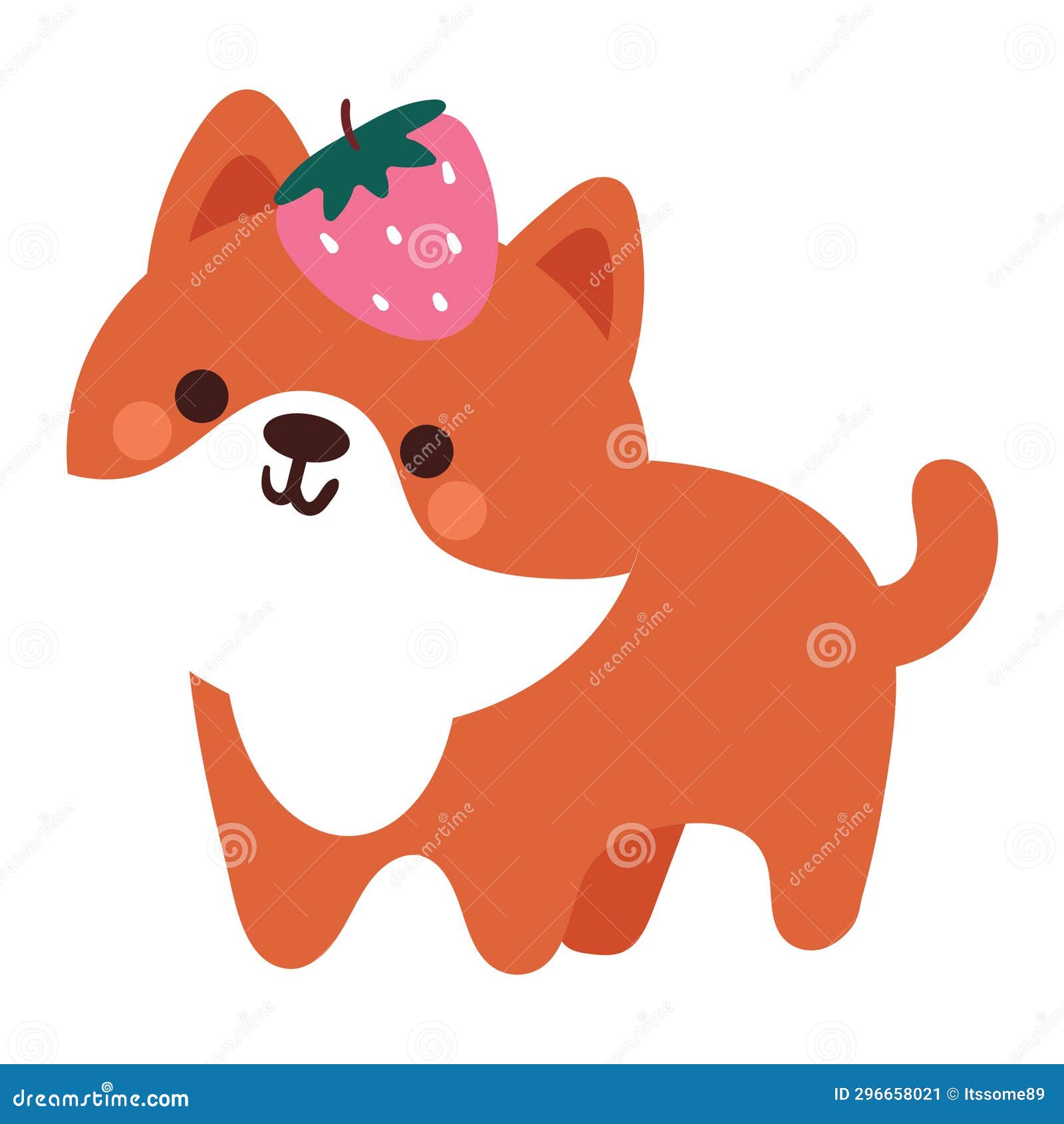 Hand drawing cartoon puppy stock illustration. Illustration of drawing ...