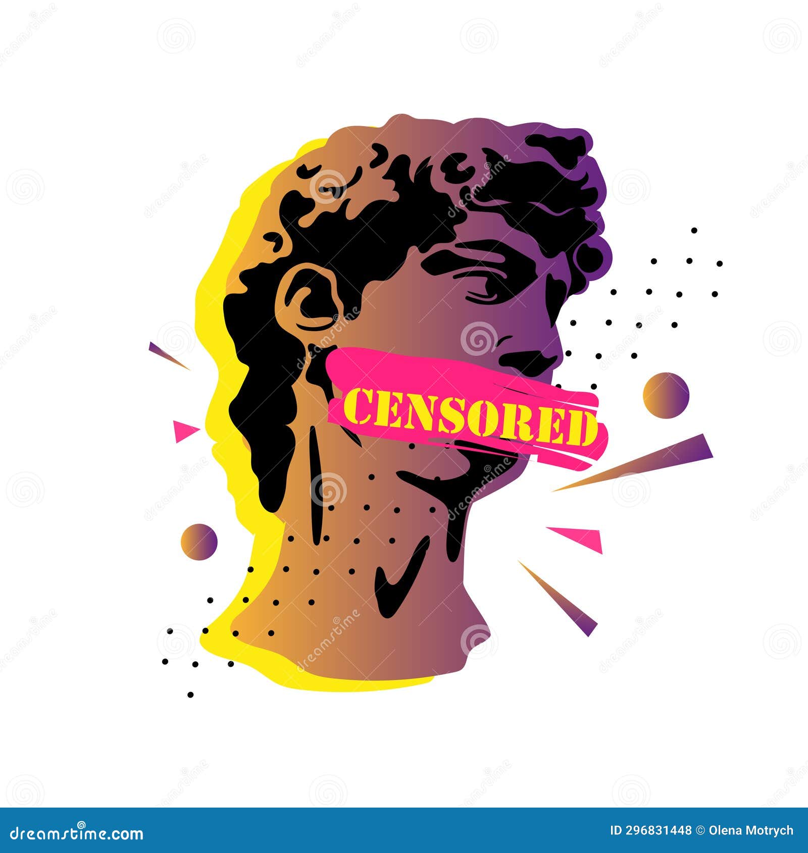Censored Vector Stamp Royalty-Free Cartoon | CartoonDealer.com #78767966